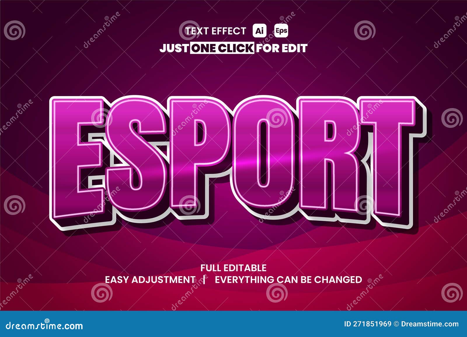 Sport Day Event Vector Text Effect Editable Stock Vector - Illustration ...