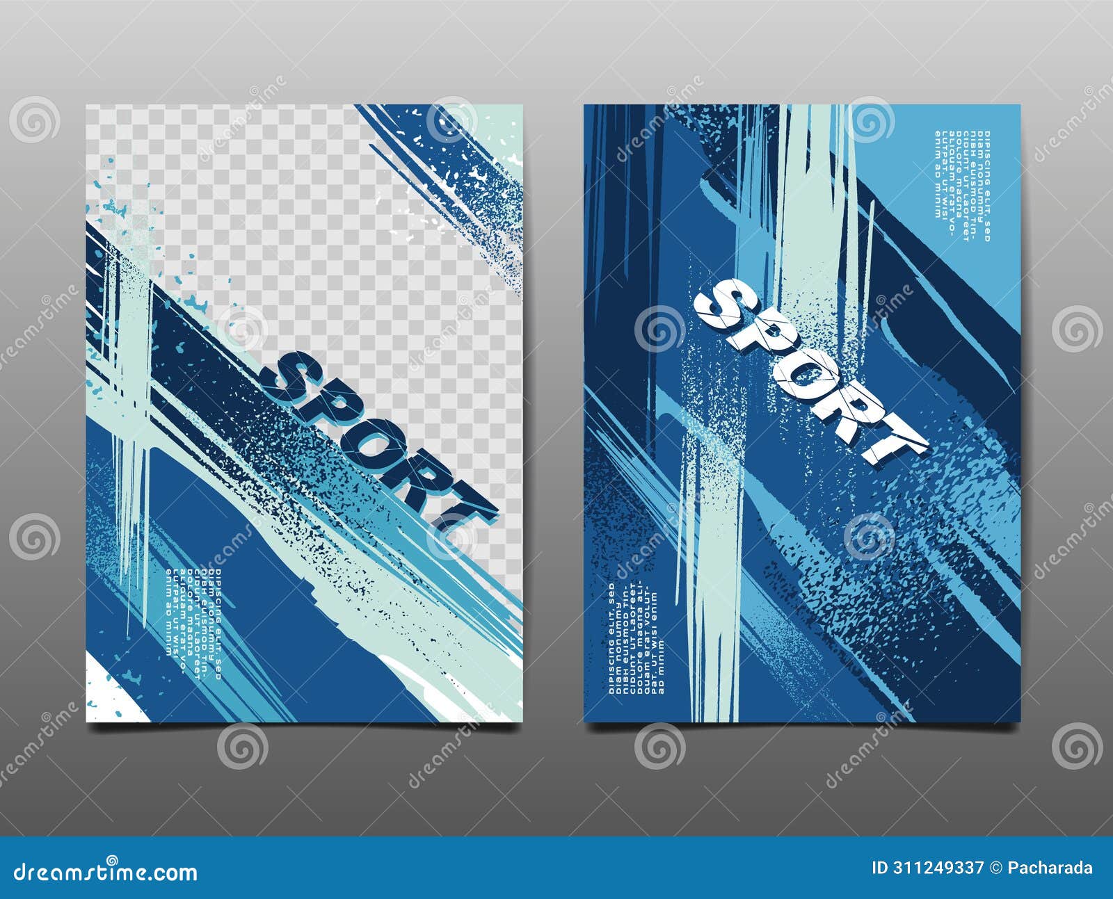 Sport Design Layout ,template Design, Sport Background, Blue Tone Stock ...