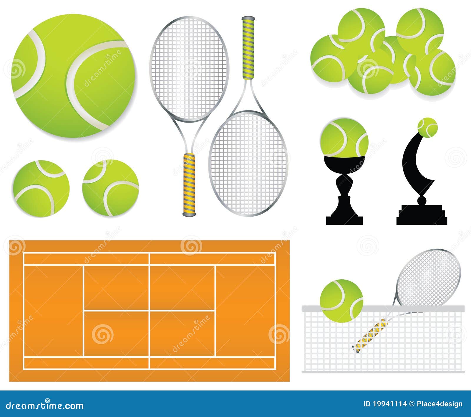 Sport elements stock vector. Illustration of active, championship ...