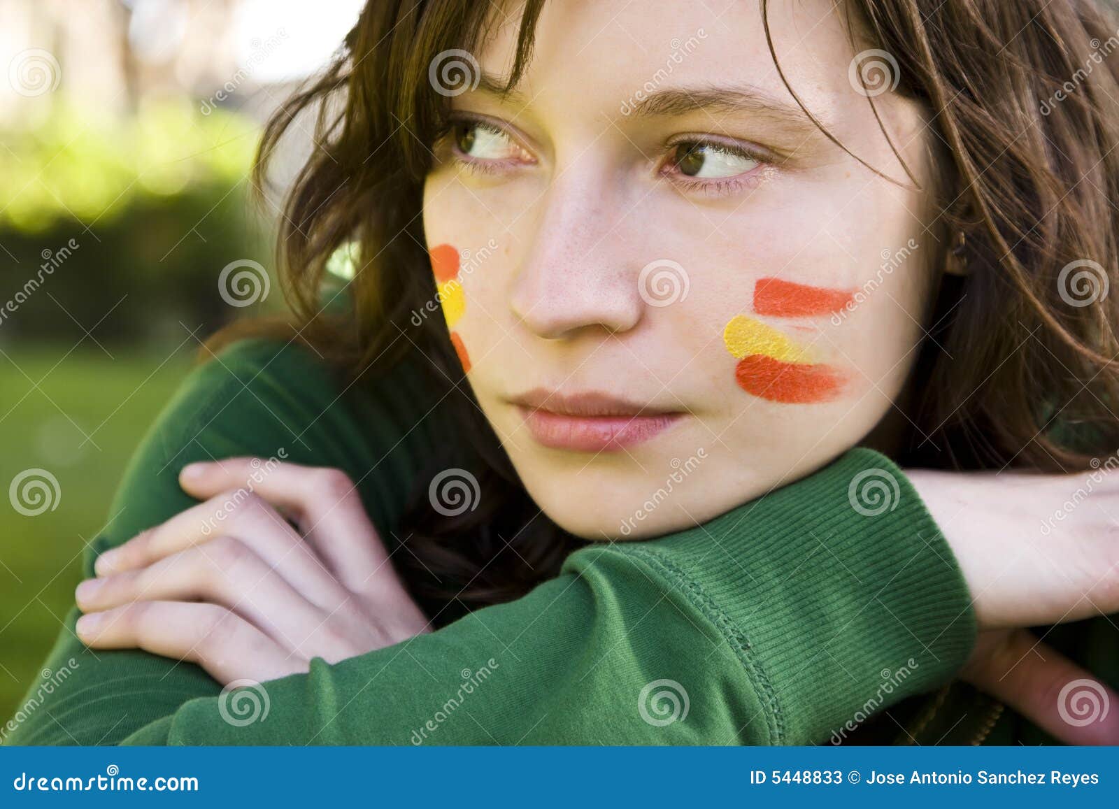 Sport fan stock image. Image of serene, sport, patriotism - 5448833