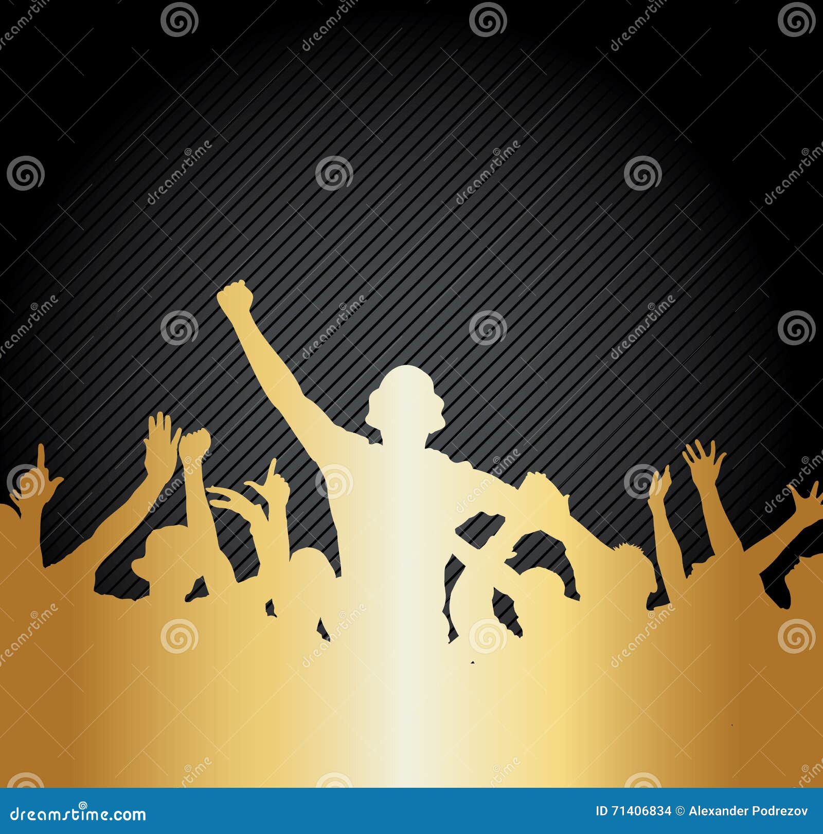 Sport Fans stock illustration. Illustration of adult - 71406834