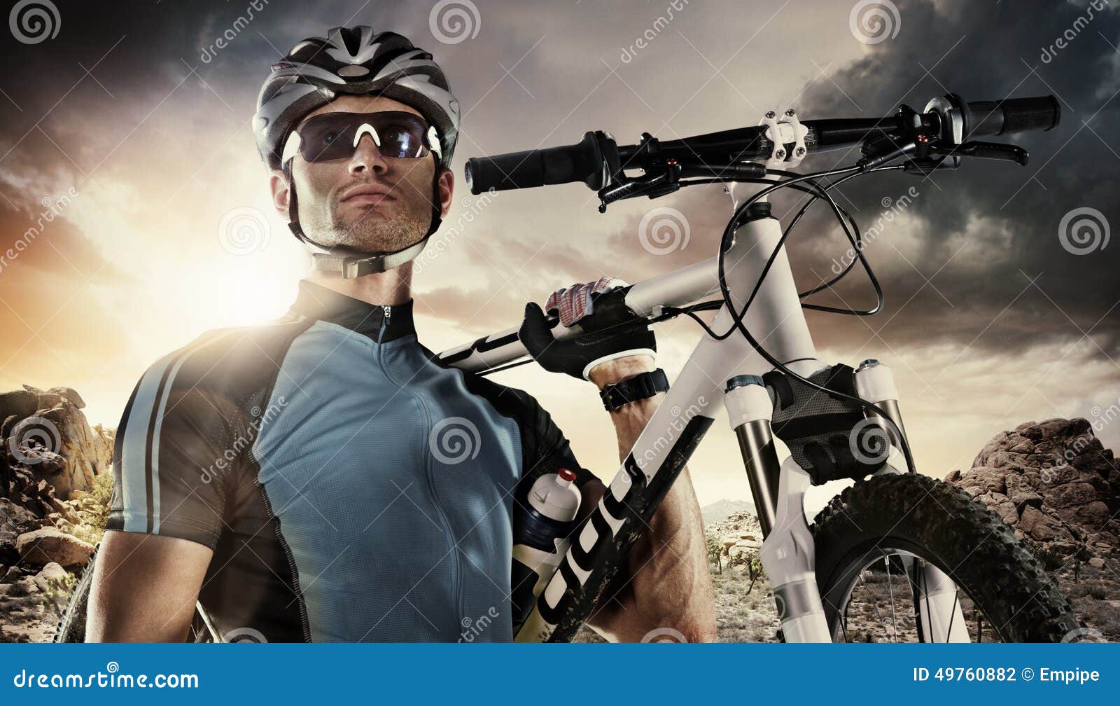 Sport fietser stock foto. Image of fietser, overall, beweging - 49760882