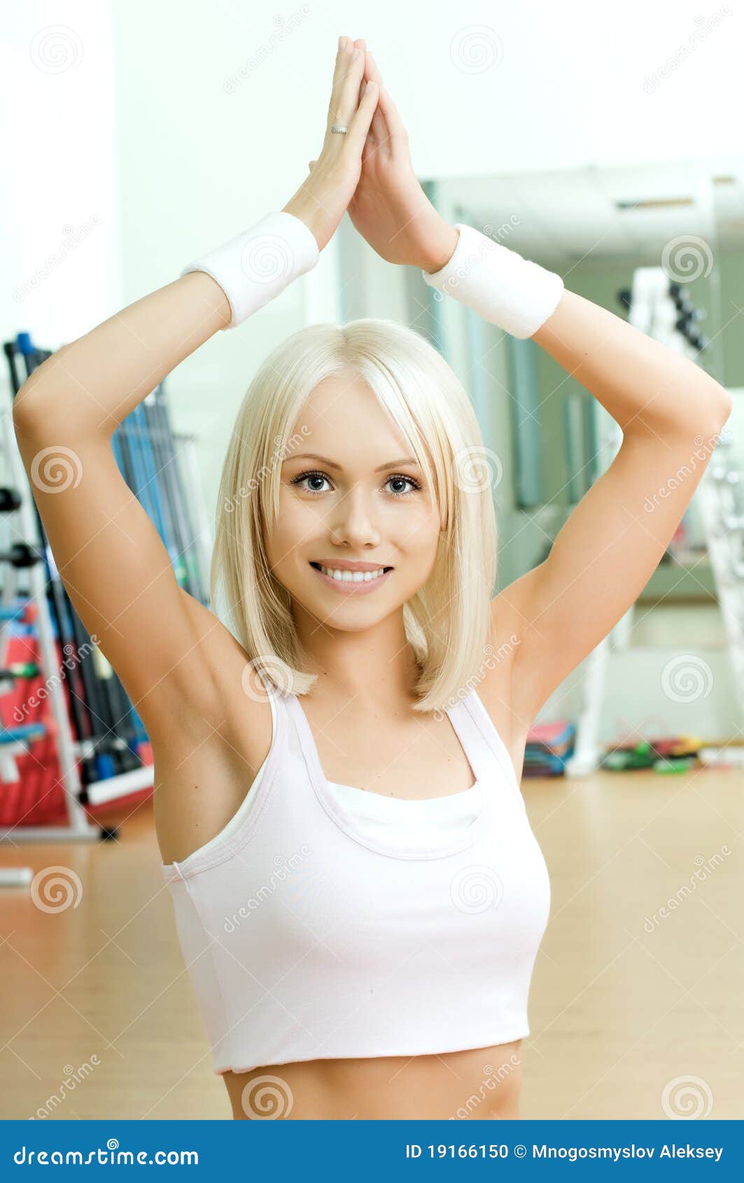 Sport girl stock photo. Image of pretty, smile, athlete - 19166150