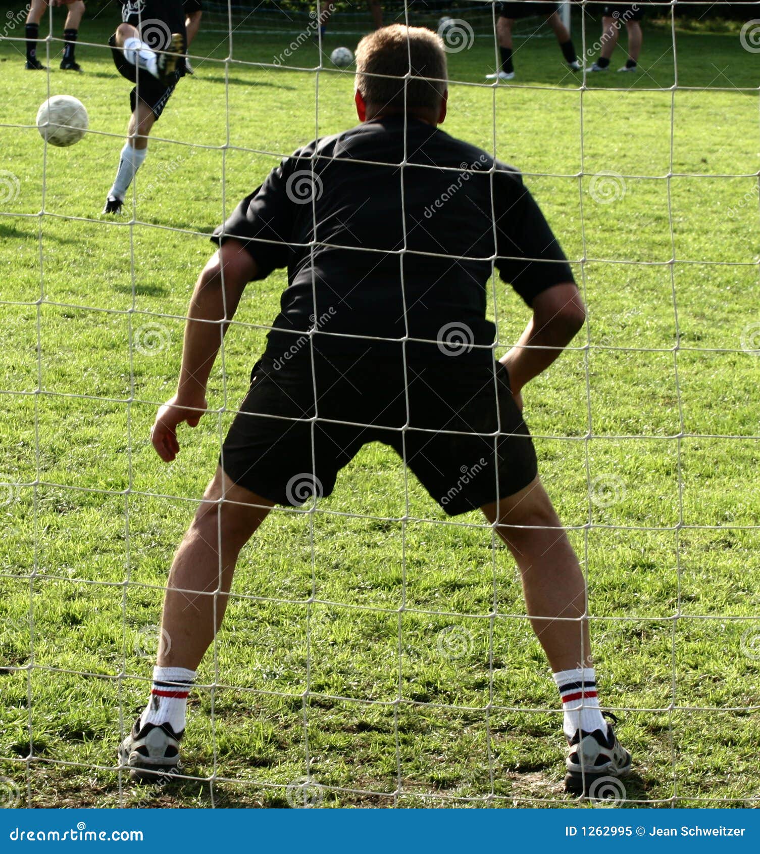 Sport, goal keeper stock image. Image of goalkeeper, scandinavian - 1262995