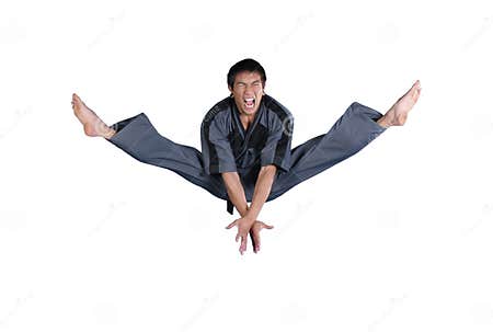 Sport Karate stock photo. Image of active, screaming - 18916792