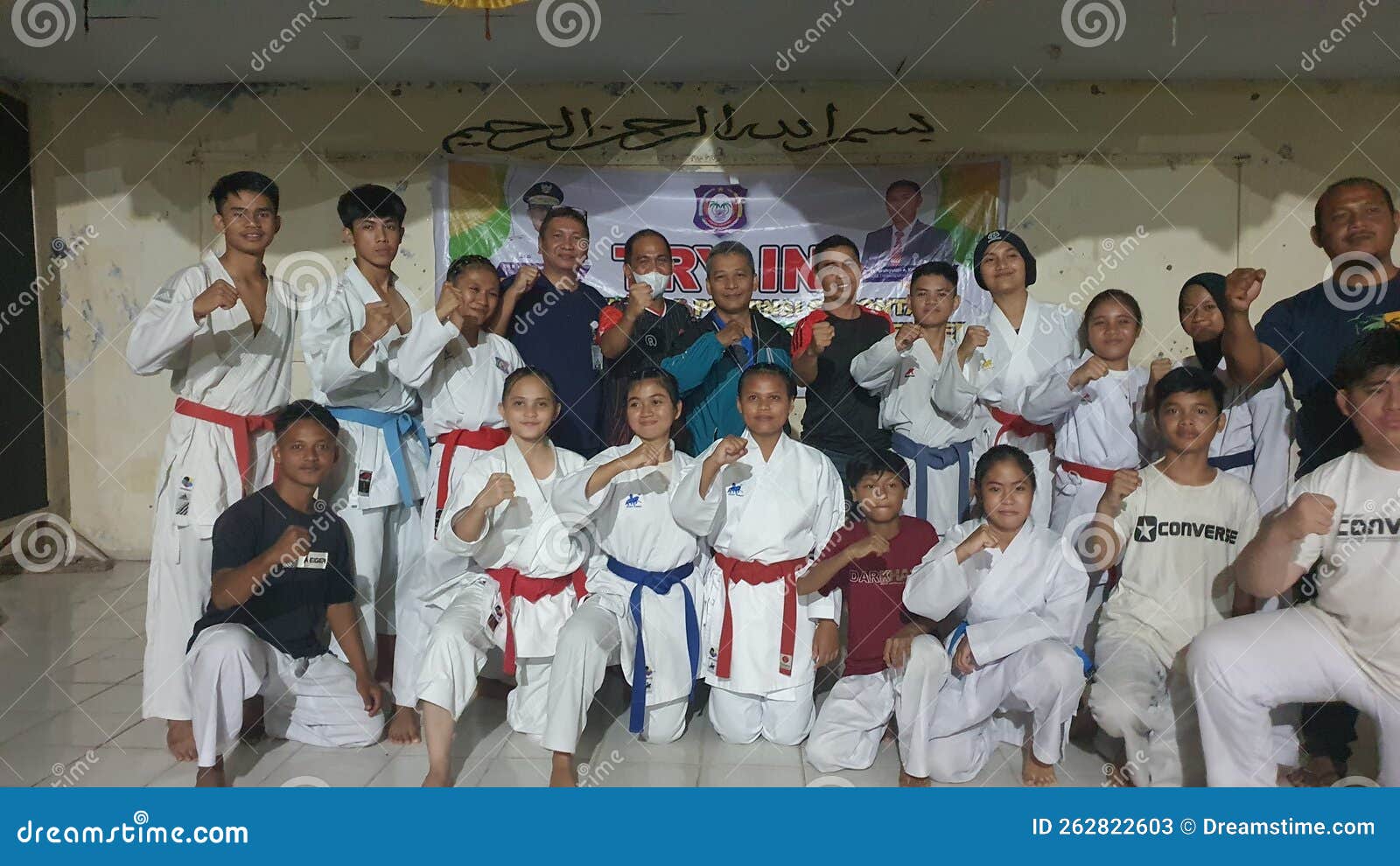 Sport in Karate Kids Tournament in Boalemo Editorial Stock Photo ...