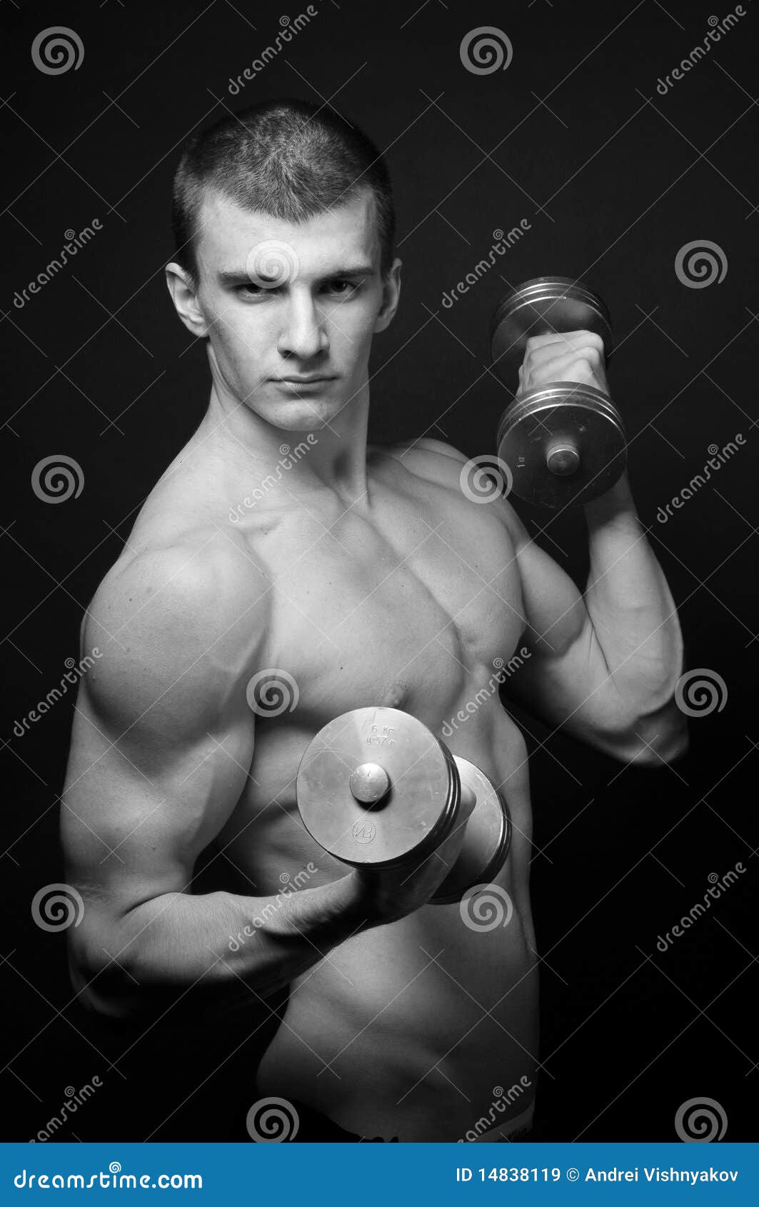 Sport model stock image. Image of athlete, masculinity - 14838119