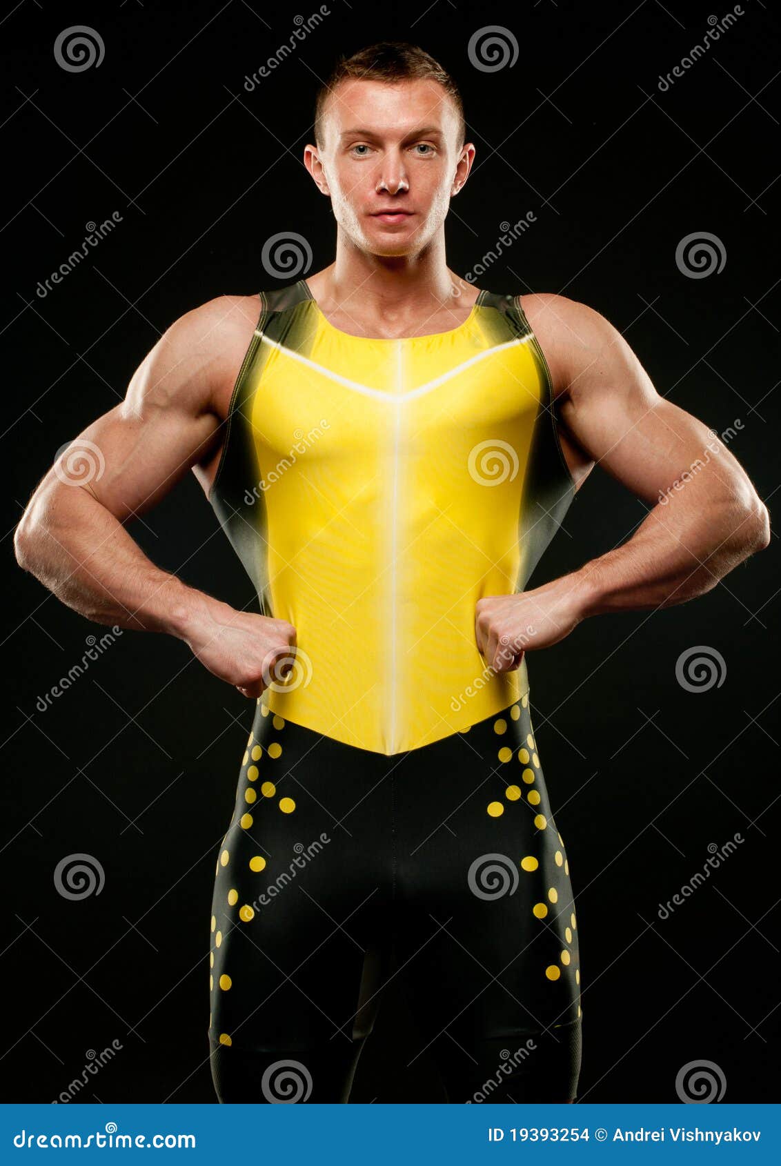 Sport model stock photo. Image of masculinity, biceps - 19393254