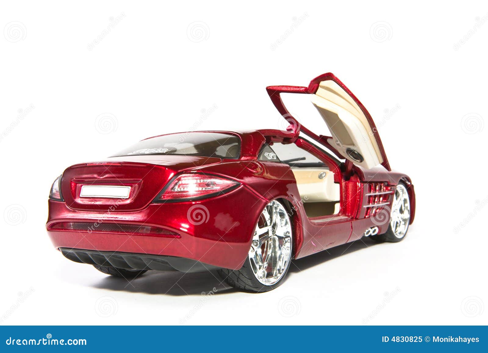 Sport Model Red Car. Collectible Stock Image - Image of model ...