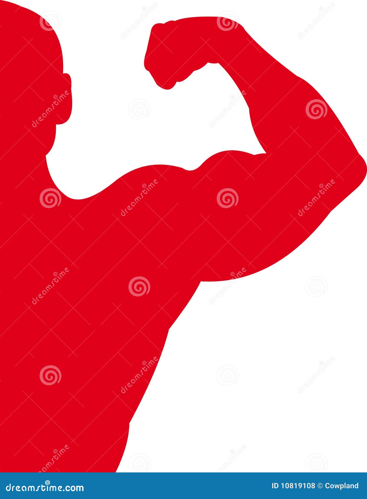 Sport Red stock vector. Illustration of bodybuilding - 10819108