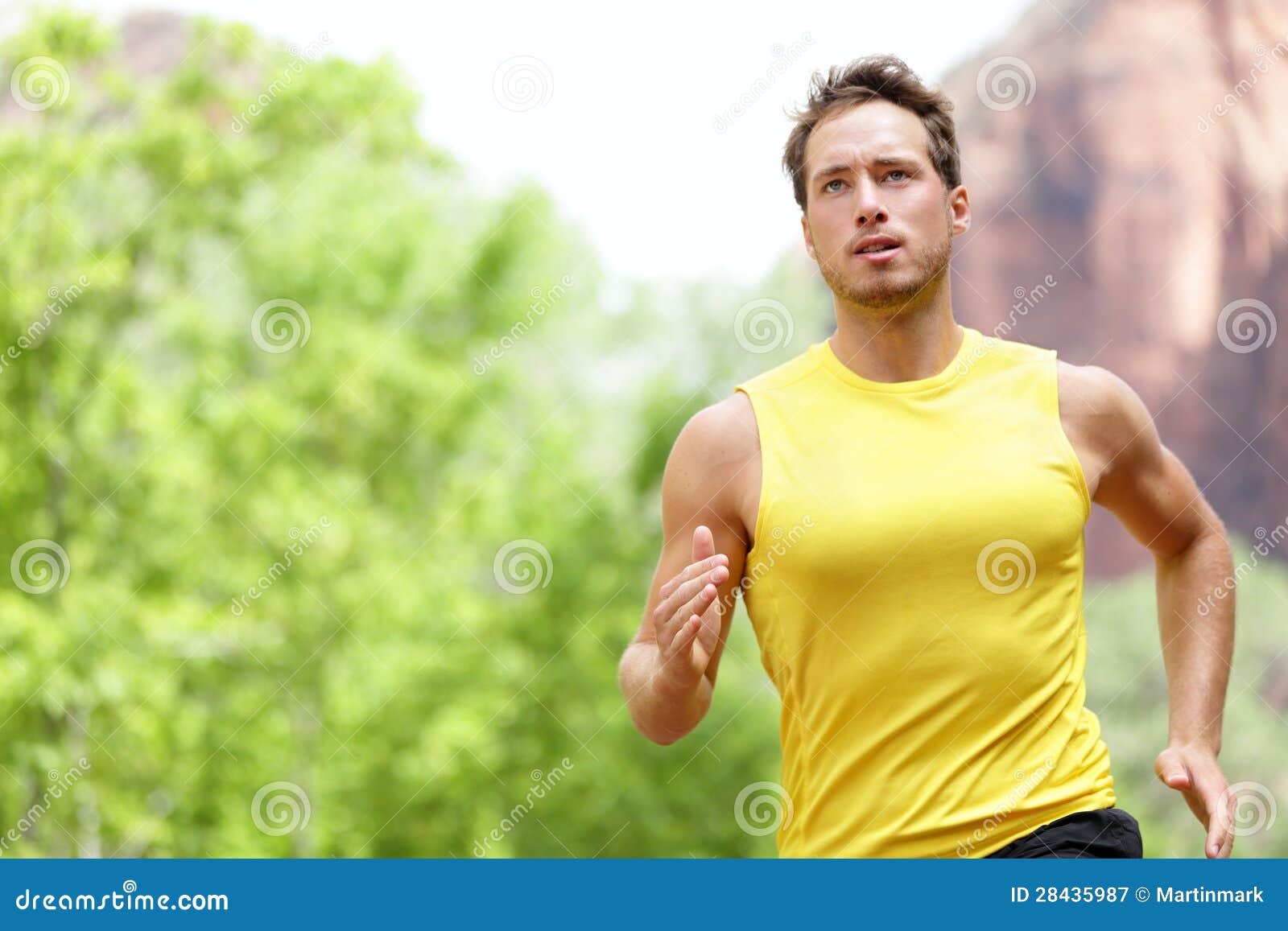 Sport - Runner. stock image. Image of athletic, green - 28435987
