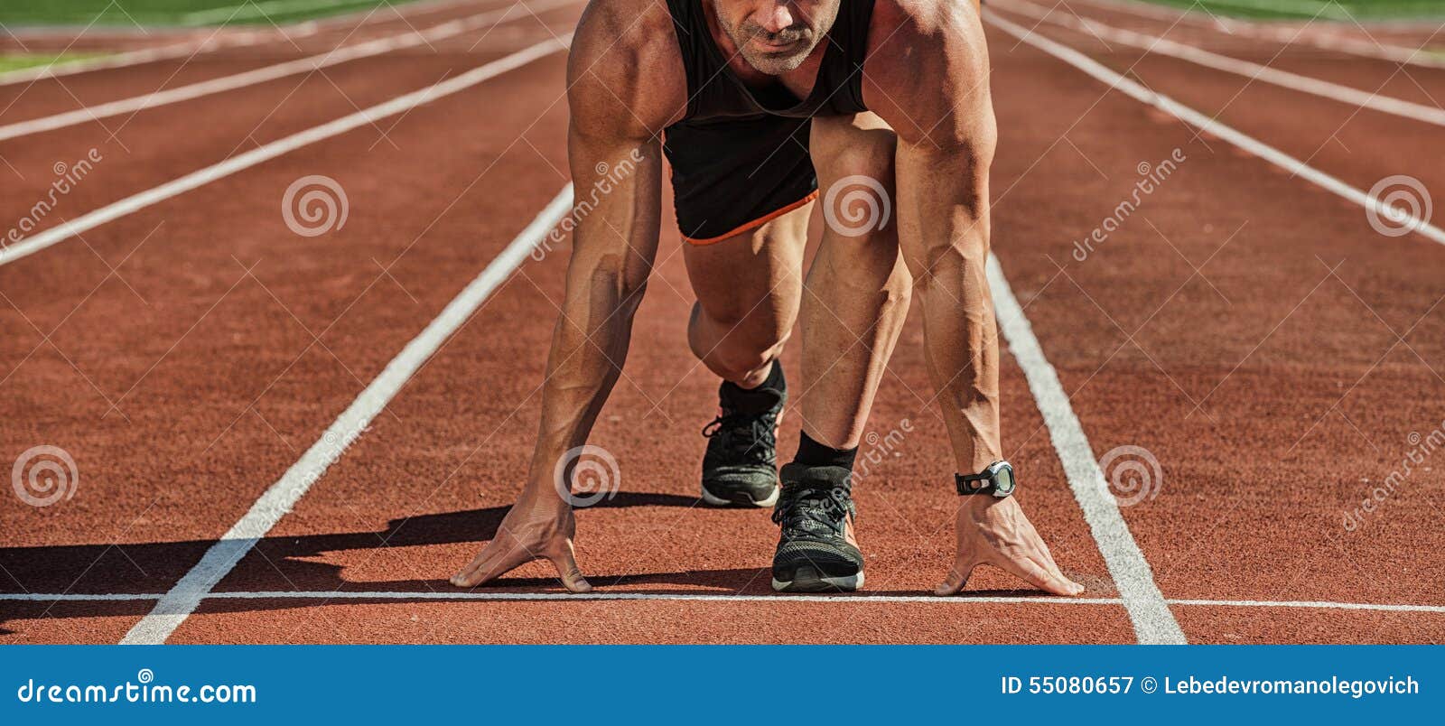 Sport. Runner. stock image. Image of power, pace, male - 55080657