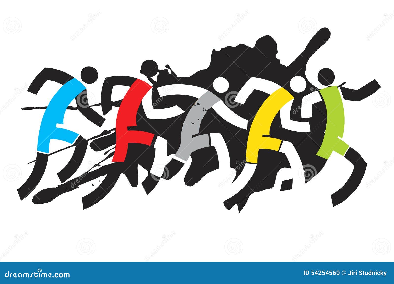 Sport Runners stock vector. Illustration of lifestyle - 54254560