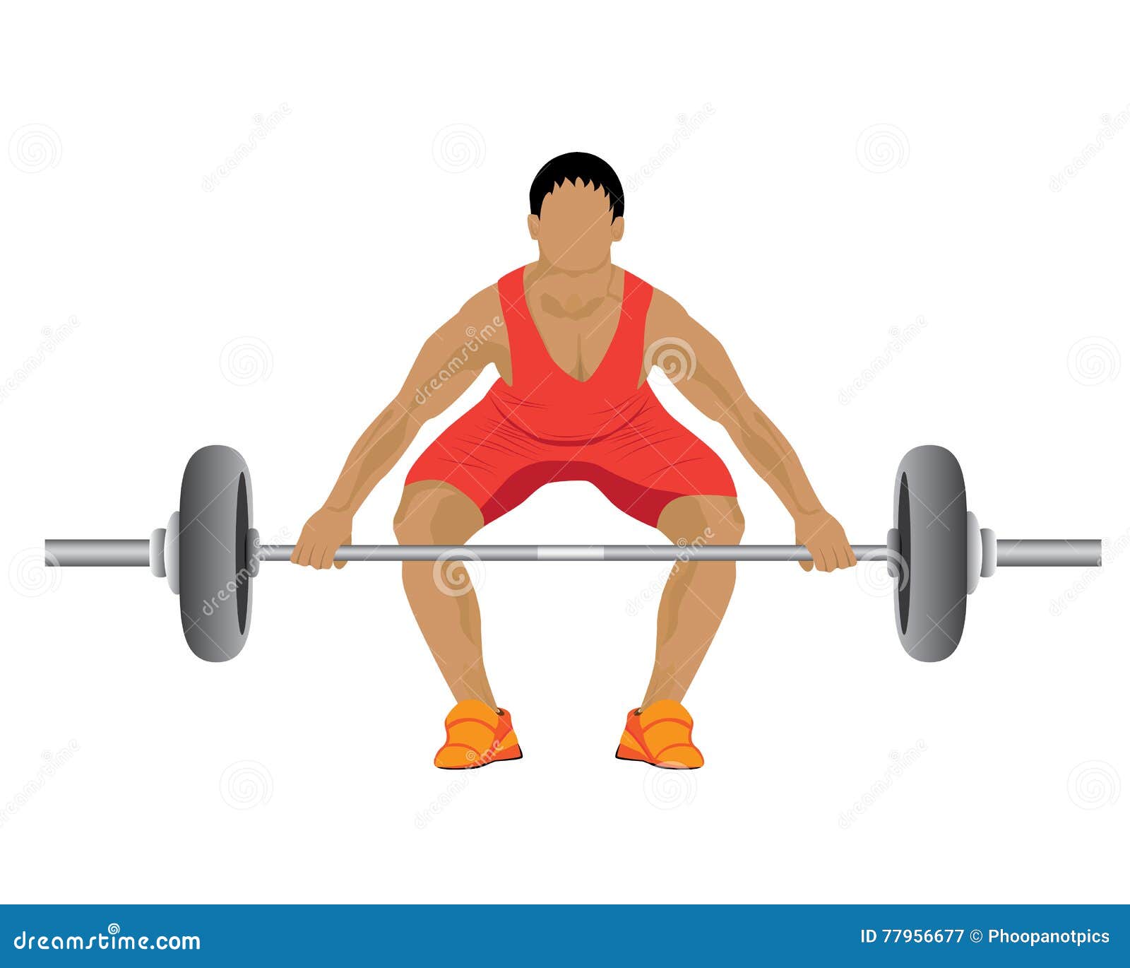 Sport shape stock vector. Illustration of smash, woman - 77956677