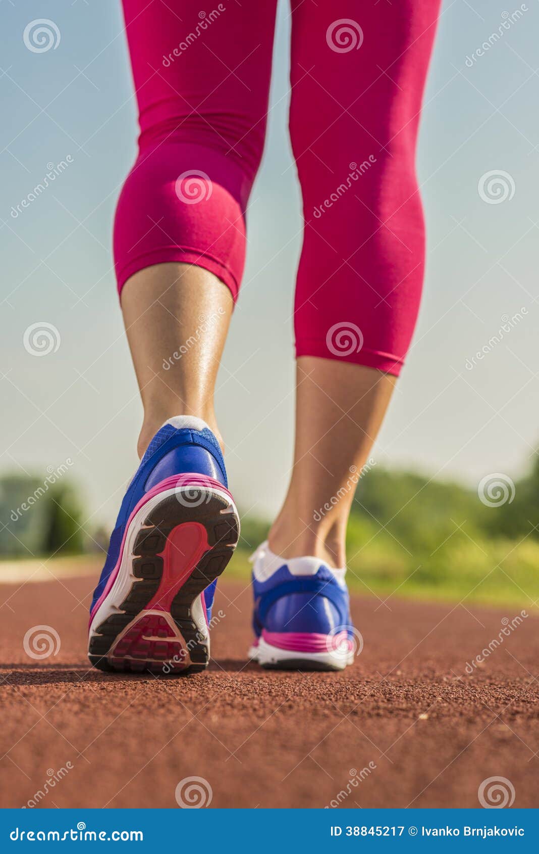 Sport Shoes Running Close-up Stock Image - Image of walking, running ...