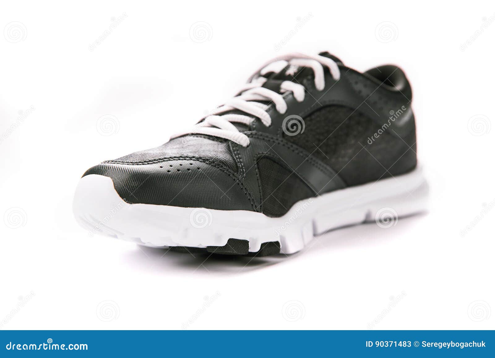 Sport Shoes on White Background Stock Image - Image of jogging, running ...