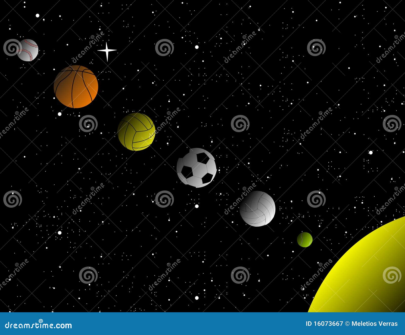 Sport solar system stock illustration. Illustration of orbits - 16073667