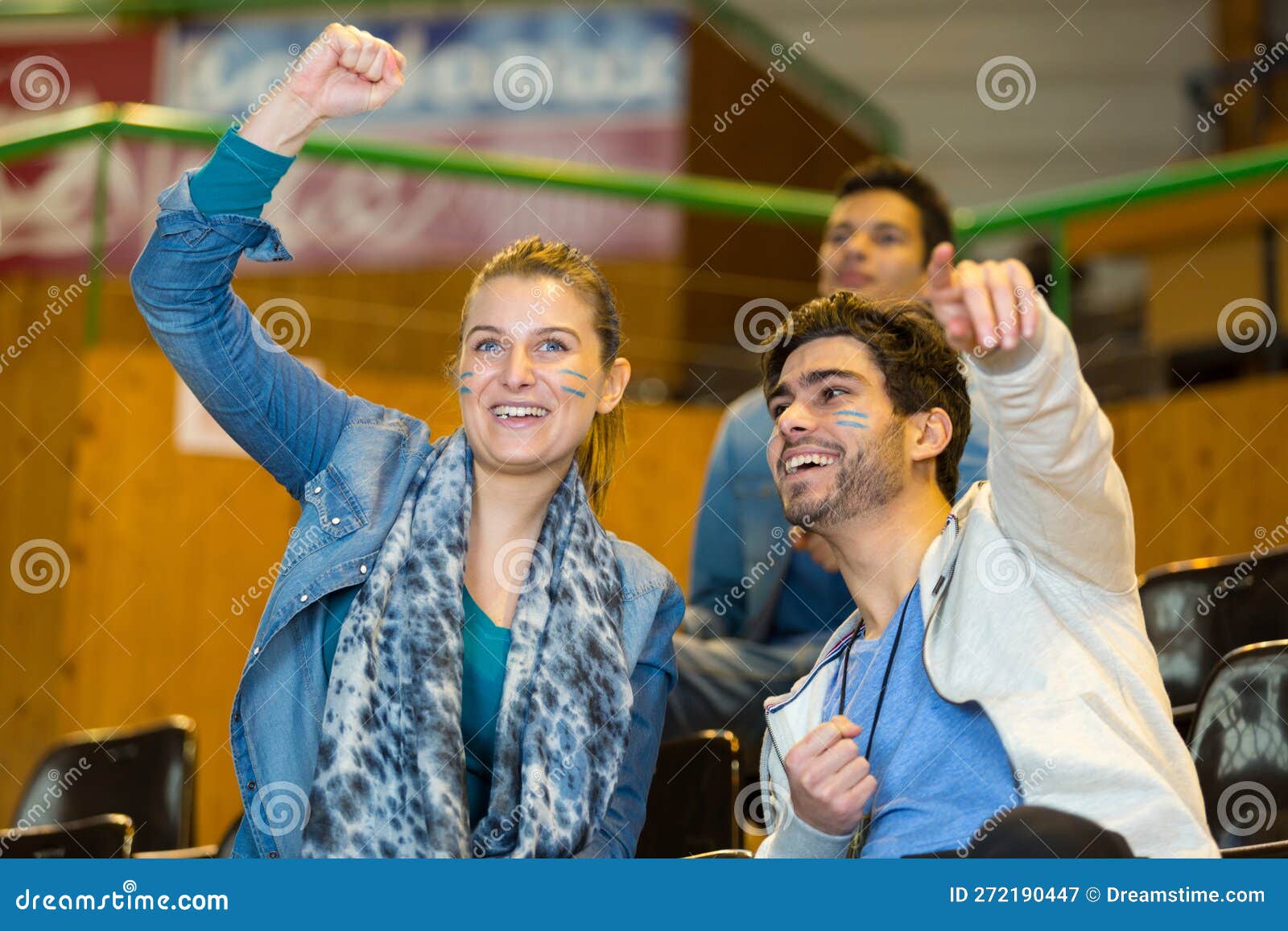 Sport Supporters at Stadium Stock Image - Image of brazilian, crowd ...