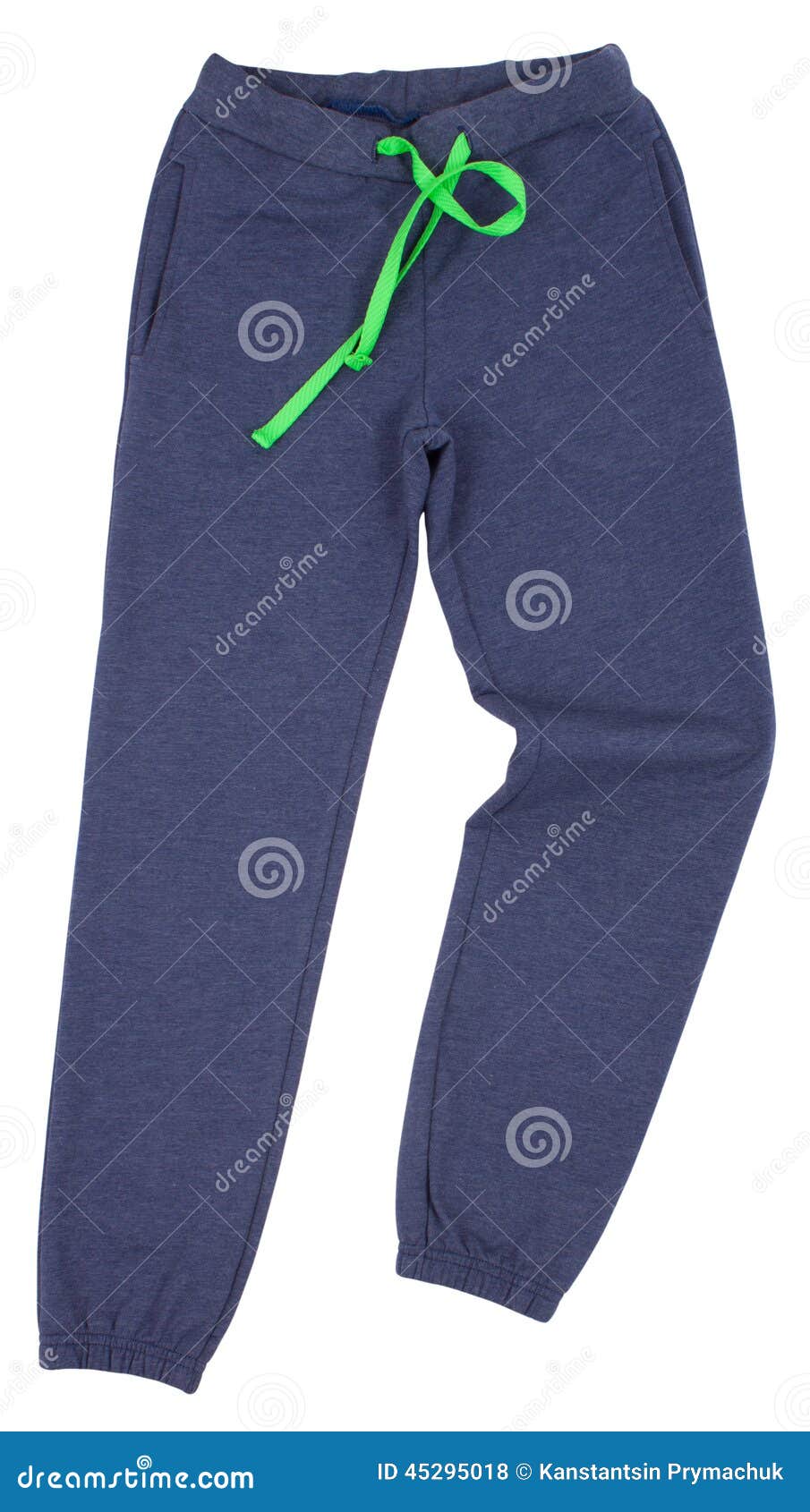 Sport Sweatpants Isolated on a White Background Stock Photo - Image of ...