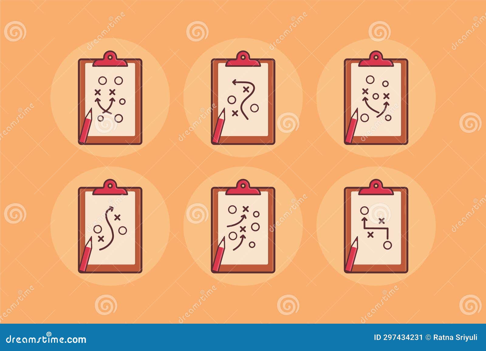 Sport Tactical Board Design Icon Vector Illustration Stock Illustration ...