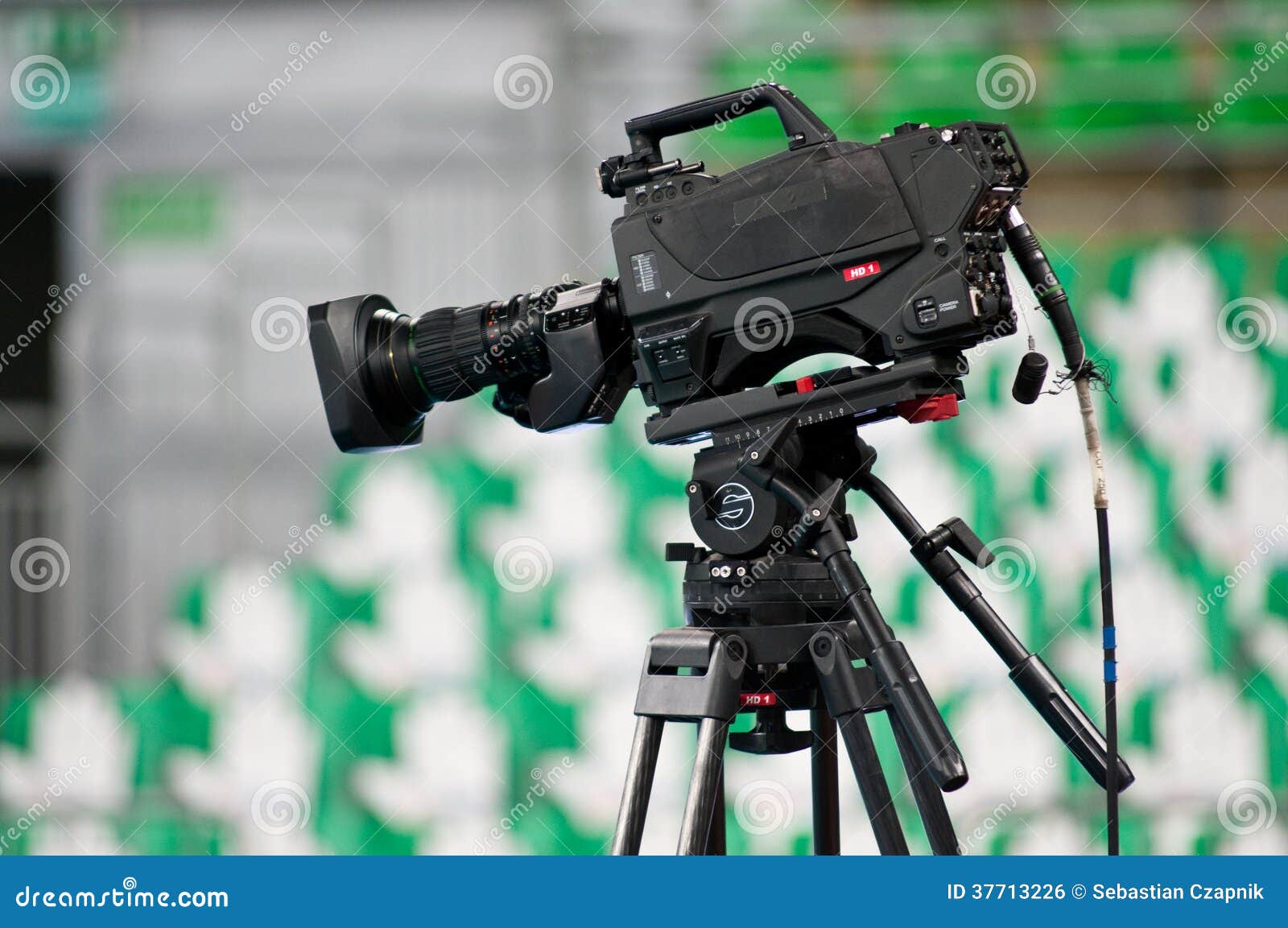 Sport television camera stock photo. Image of camera - 37713226