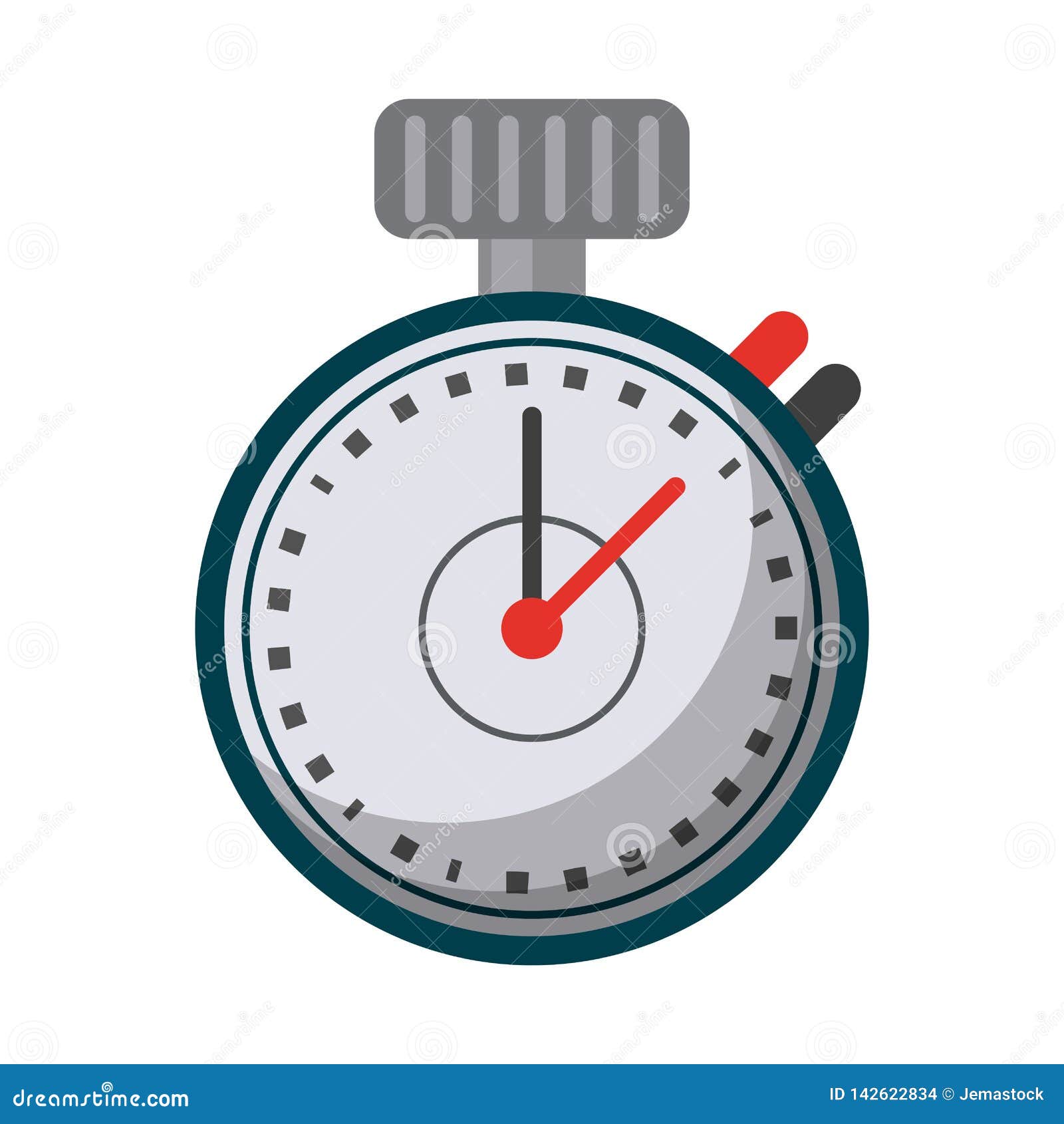 Sport Timer Chronometer Symbol Stock Vector - Illustration of clock ...