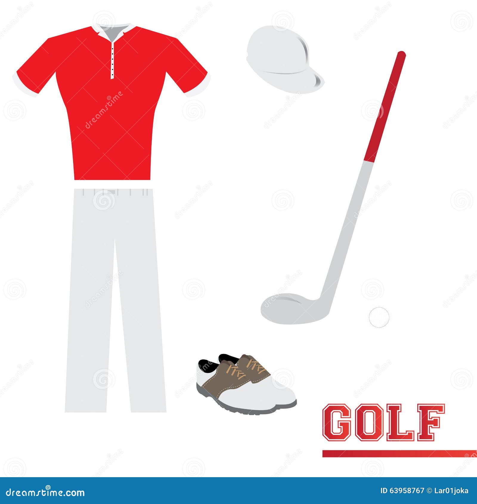 Sport uniform stock illustration. Illustration of game - 63958767