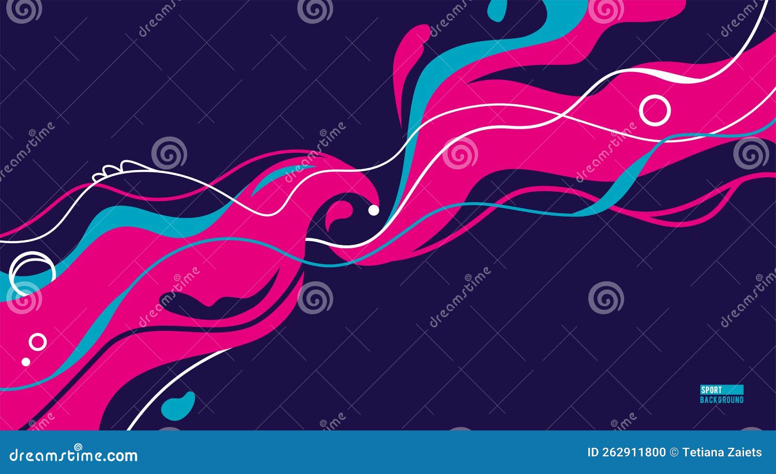 Sport Vector Abstract Background for Tournament, Championship Poster ...