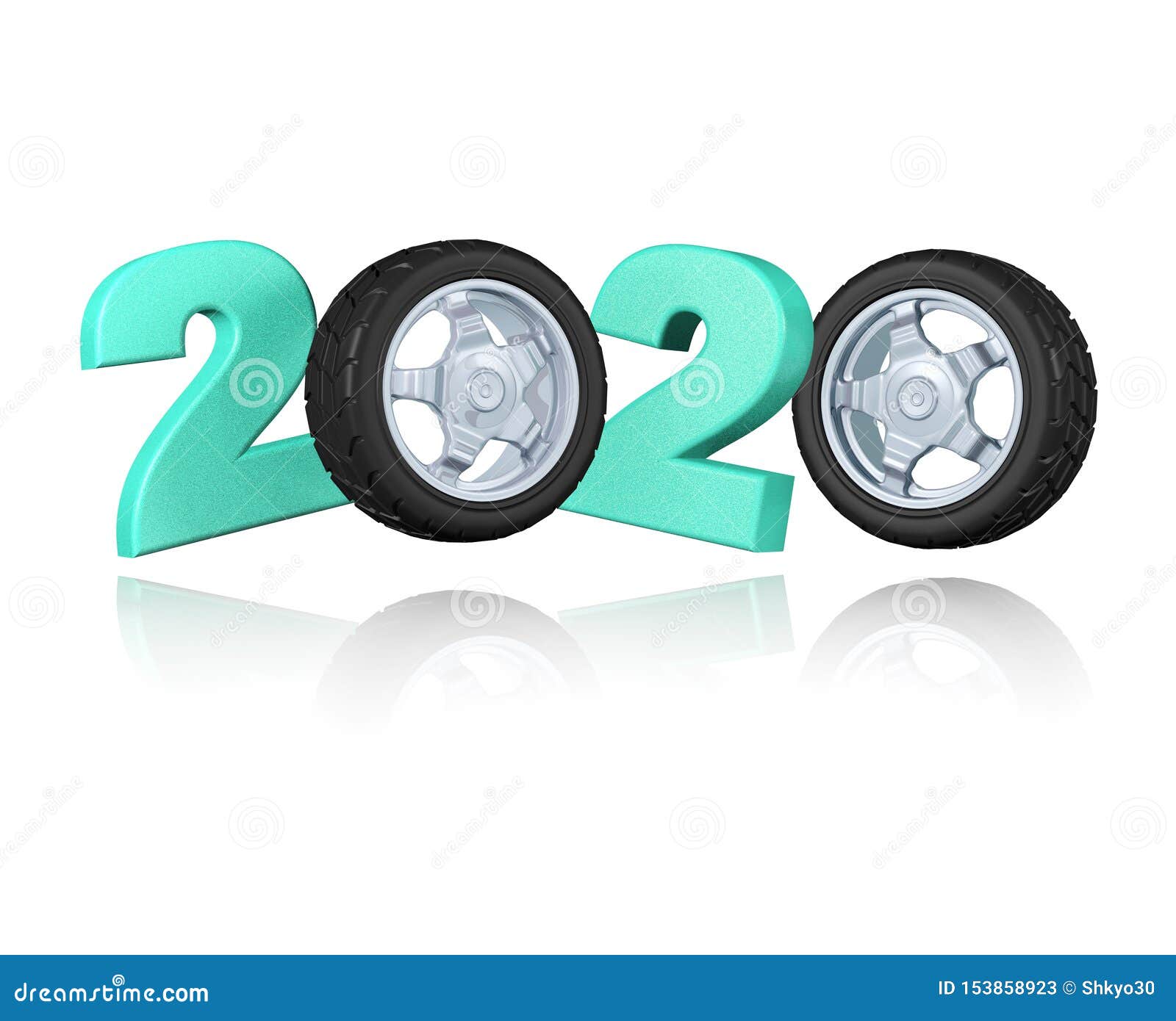 Sport Wheel 2020 Design stock illustration. Illustration of reflection ...