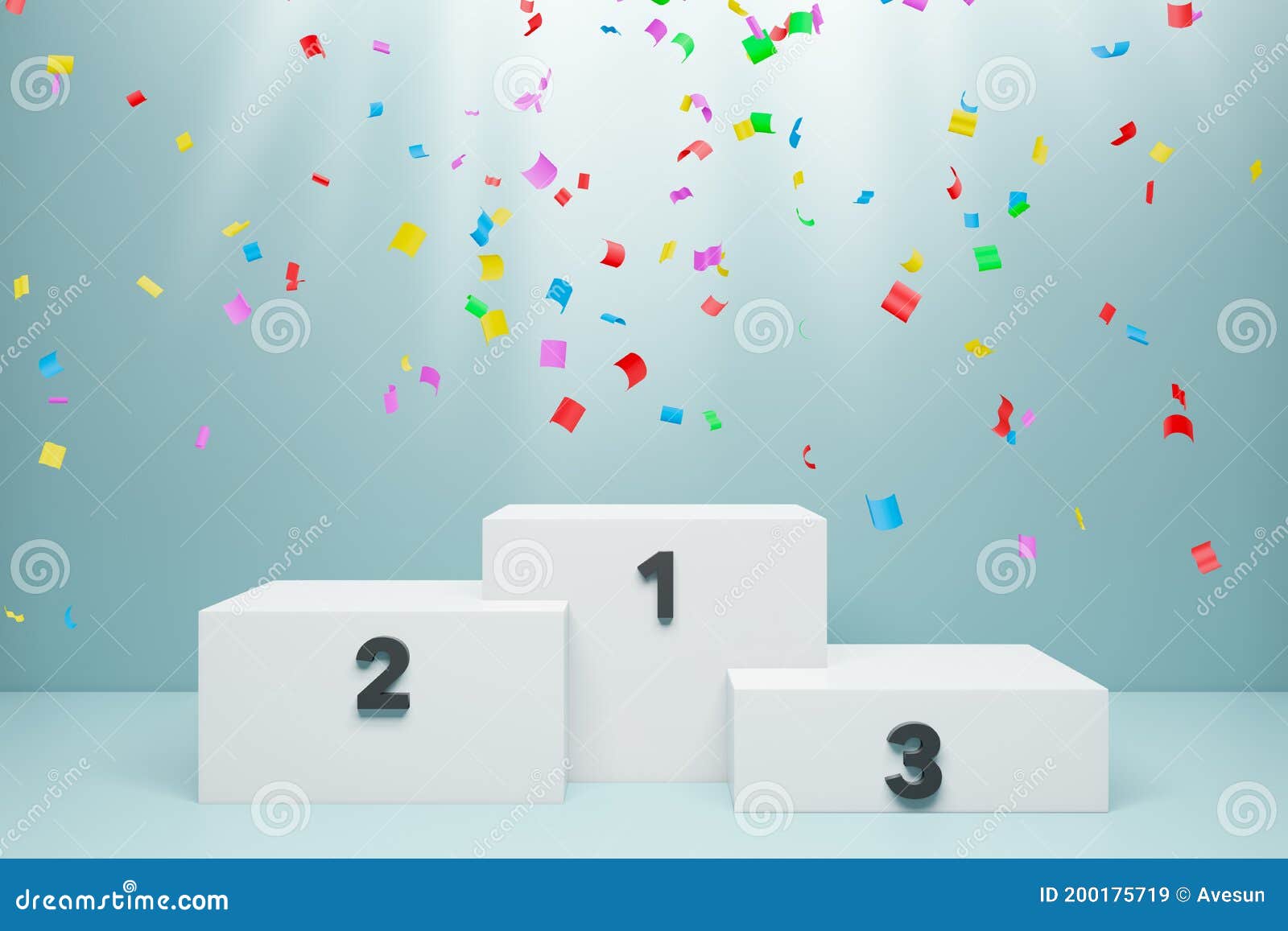 Sport winner pedestal stock illustration. Illustration of competition ...