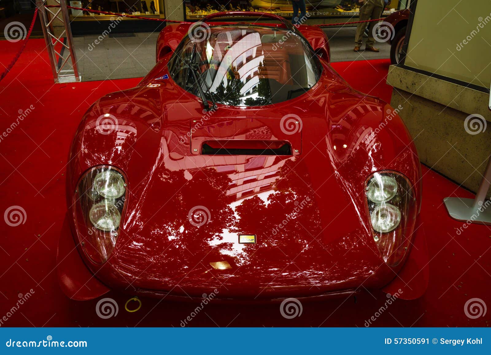 Sportauto Ferrari Dino 206 SP (Sportprototyp), 1966 Redaktionelles Foto ...