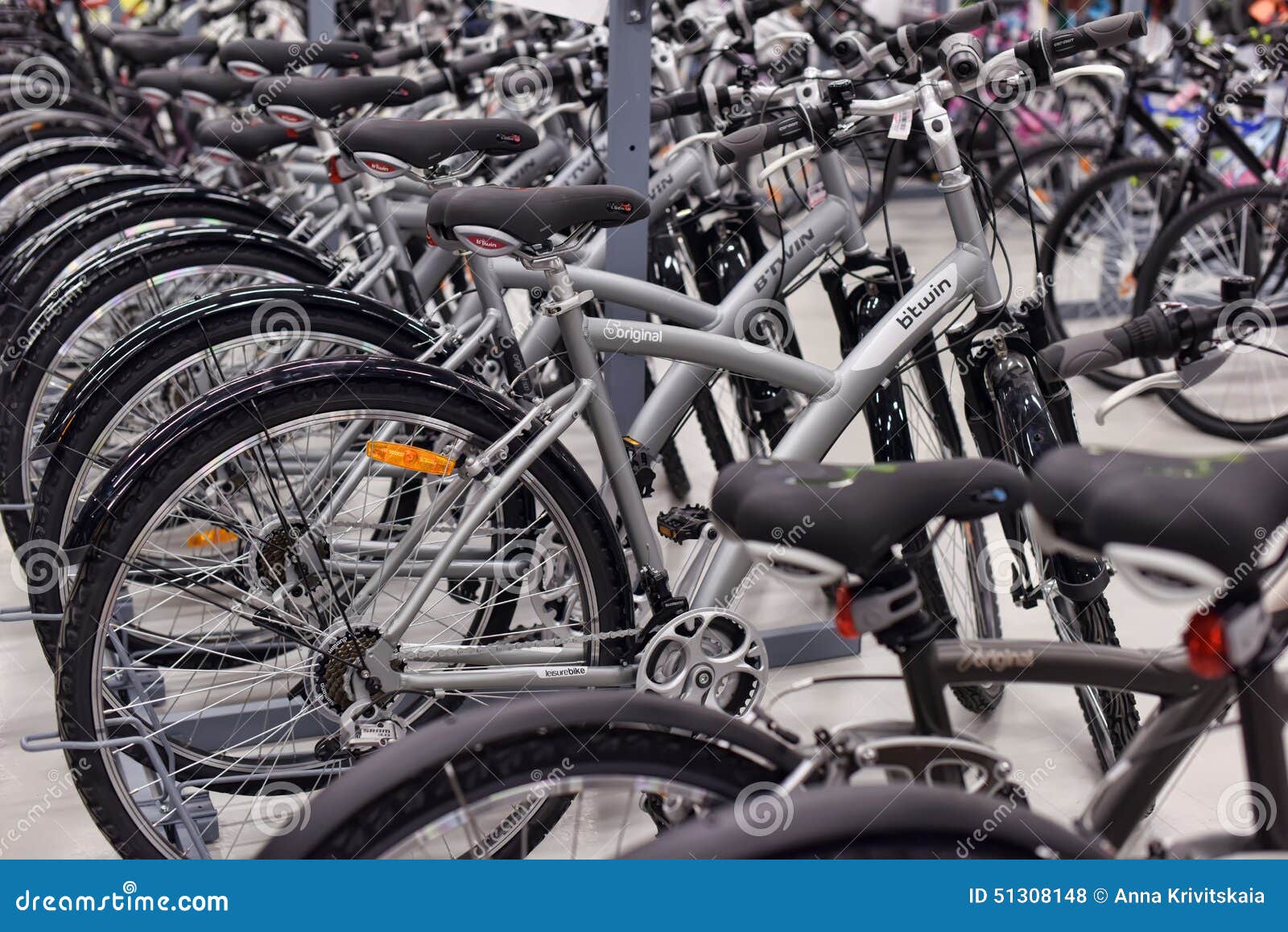 Sporting goods store bikes editorial stock photo. Image of article ...