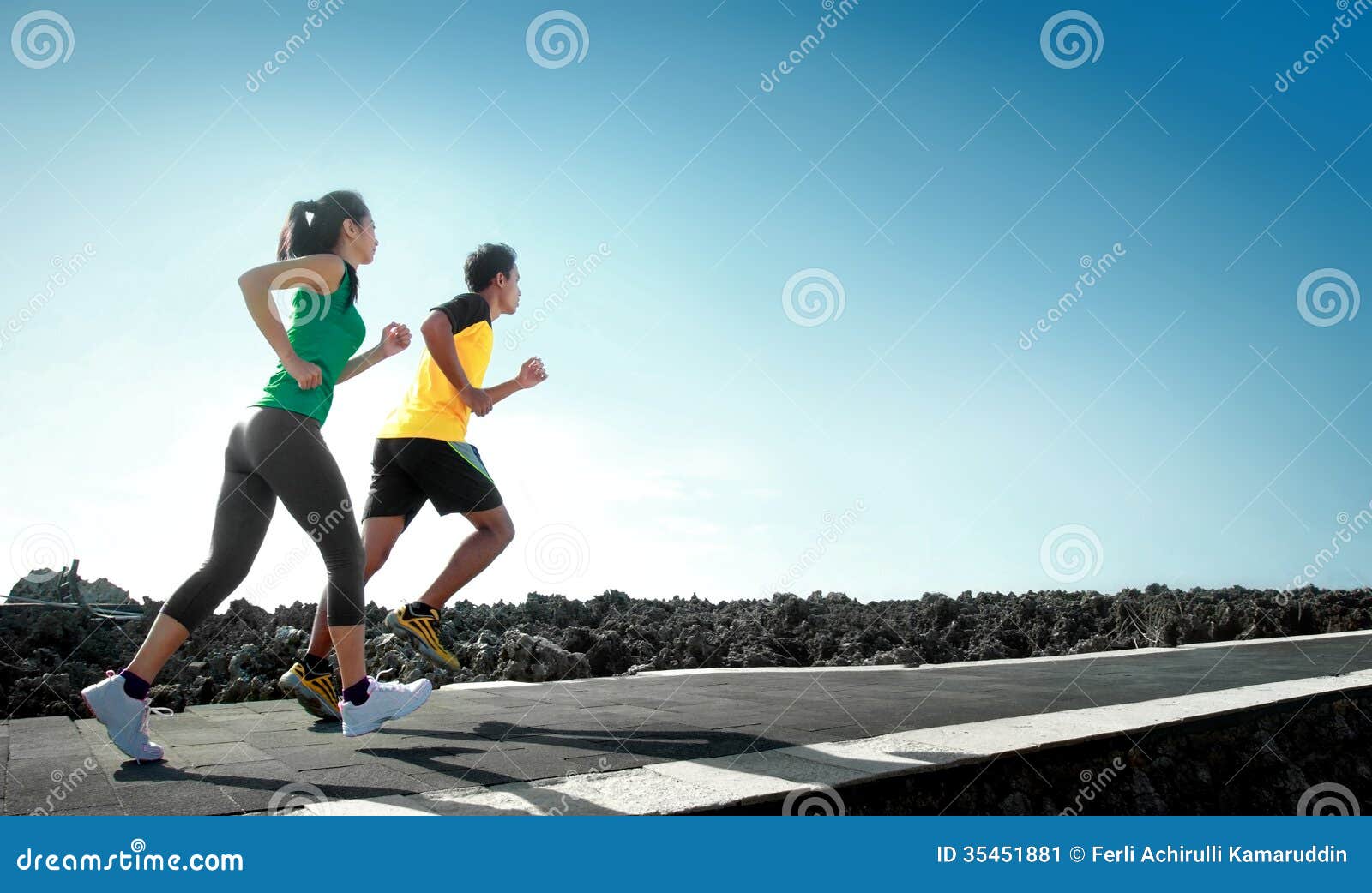 Sportmensen Openlucht Lopen Stock Afbeelding - Image of chinees ...