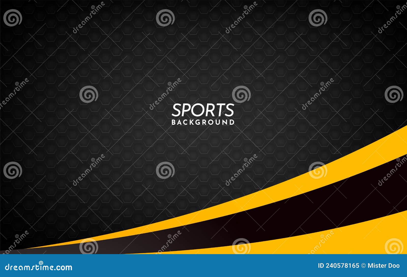 Sports Background with Pattern Elements and Wave Shape Stock Vector ...