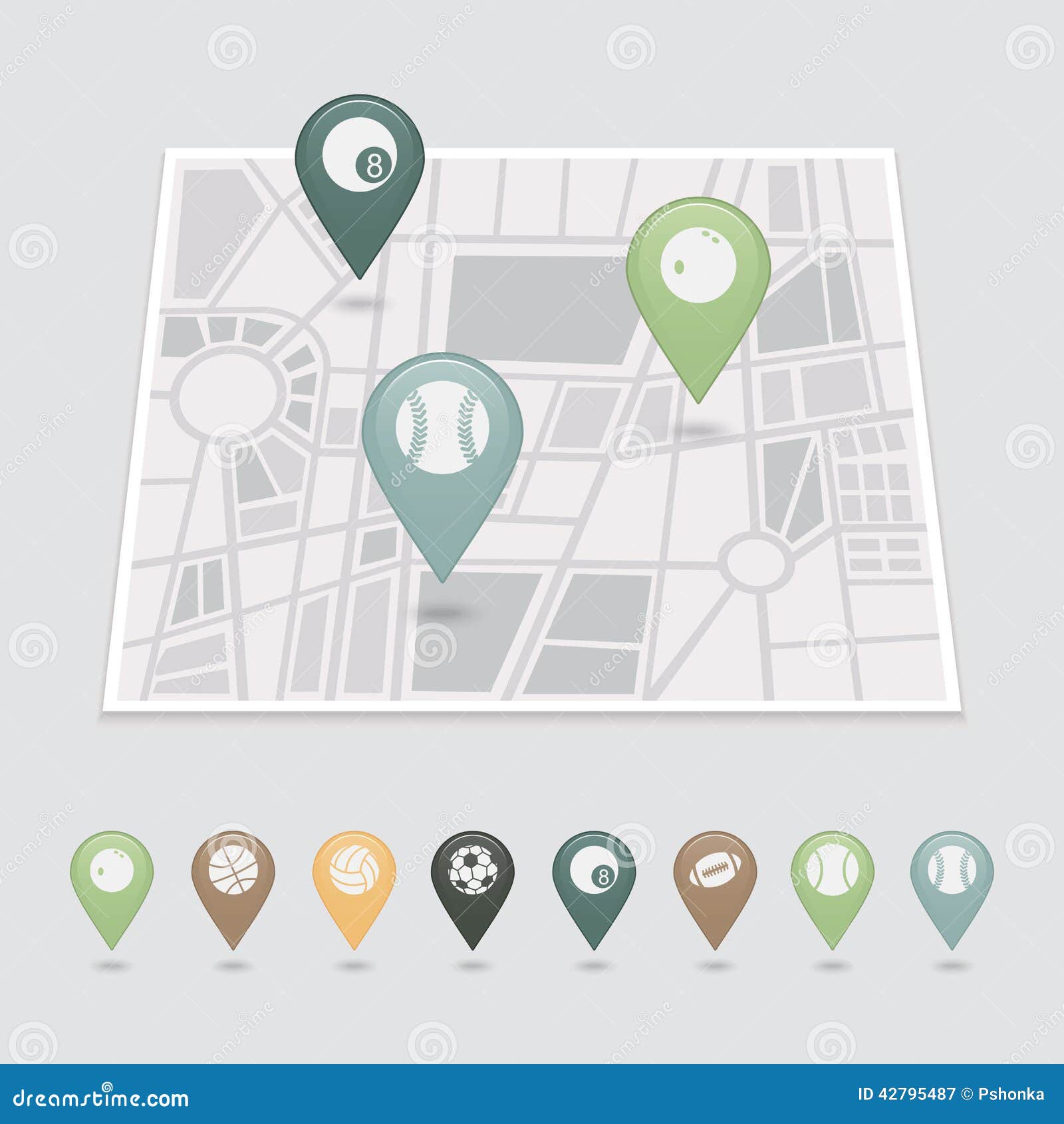 Balls Mapping Stock Illustrations – 25 Balls Mapping Stock ...