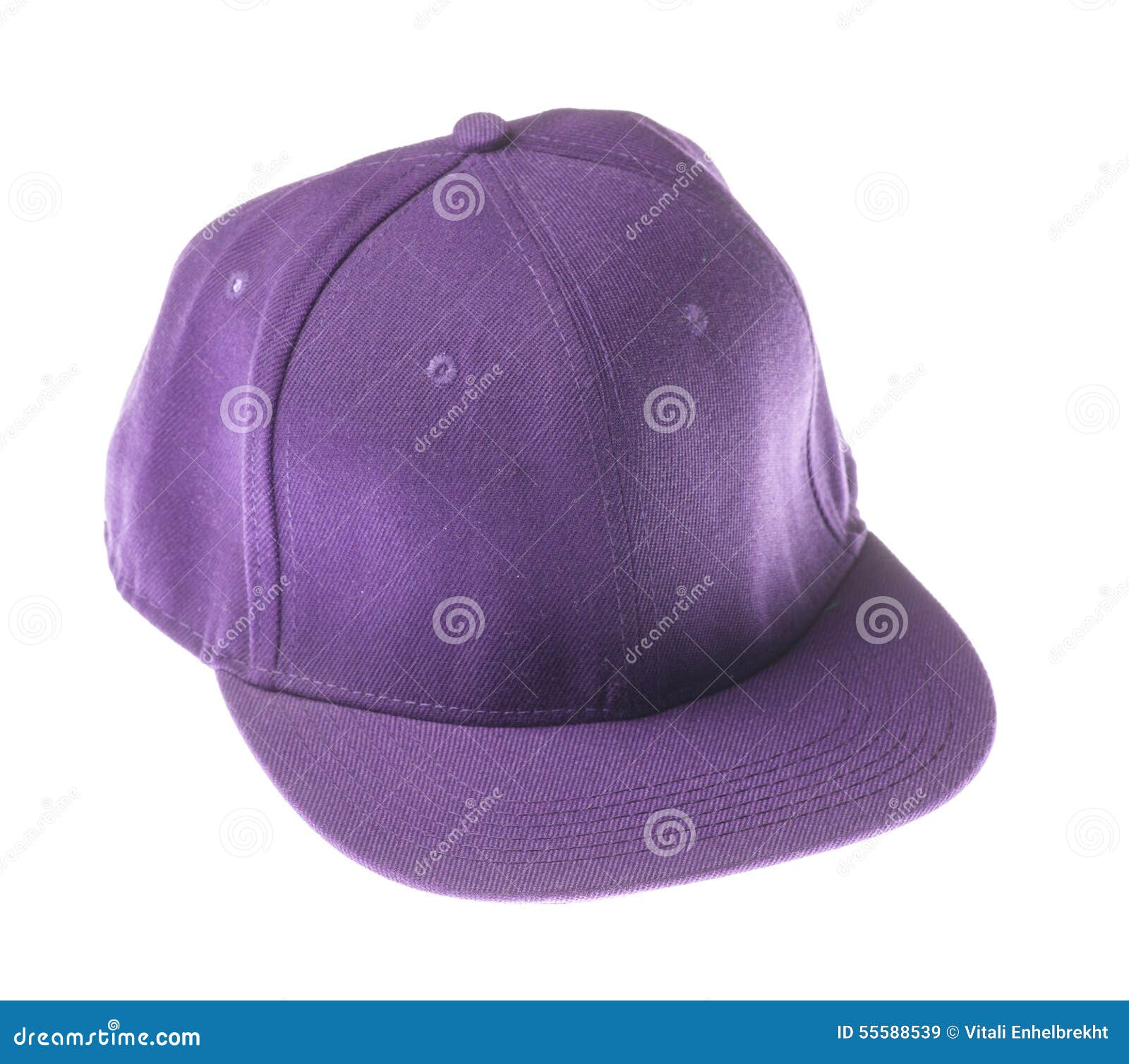 Sports Cap Isolated on a White Background Stock Image - Image of front ...