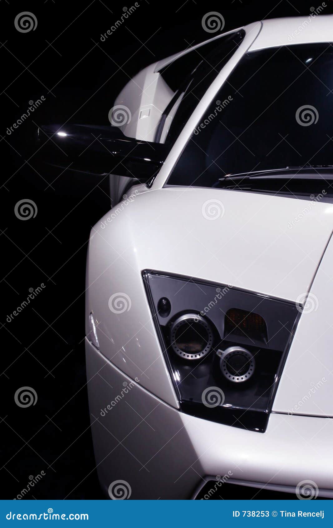 Sports Car Face stock image. Image of prestige, acceleration - 738253