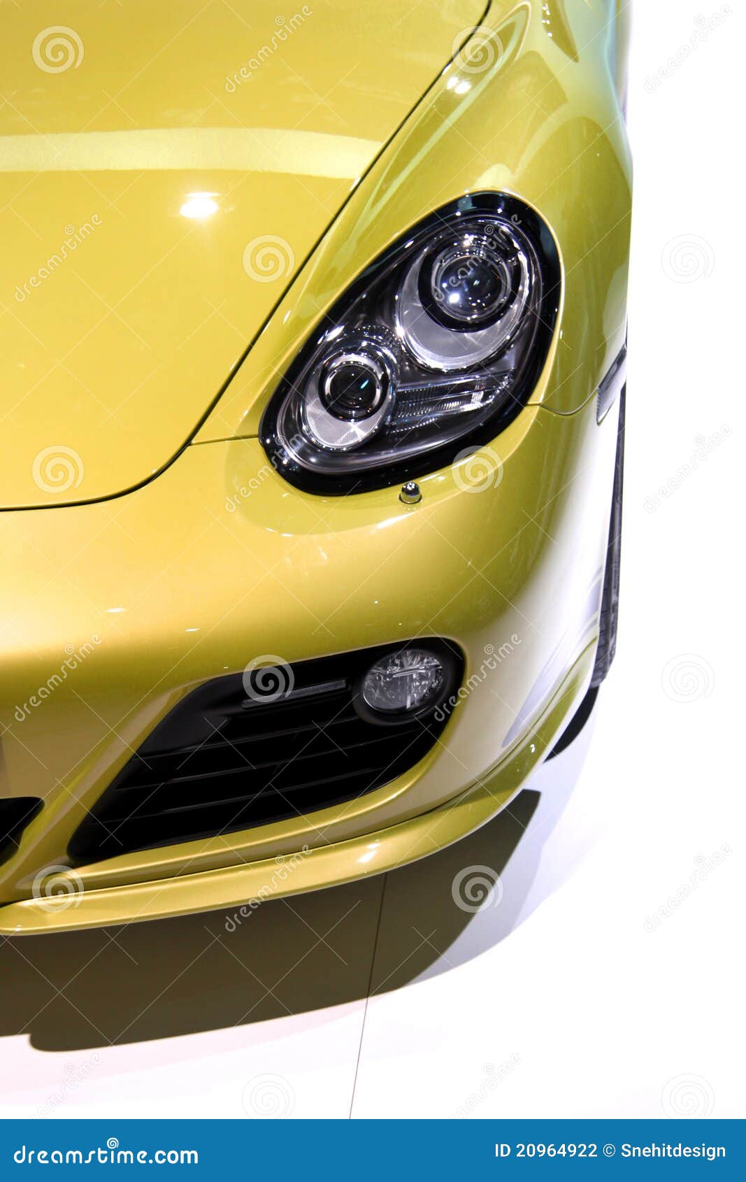 Sports car head lamp stock photo. Image of headlight - 20964922