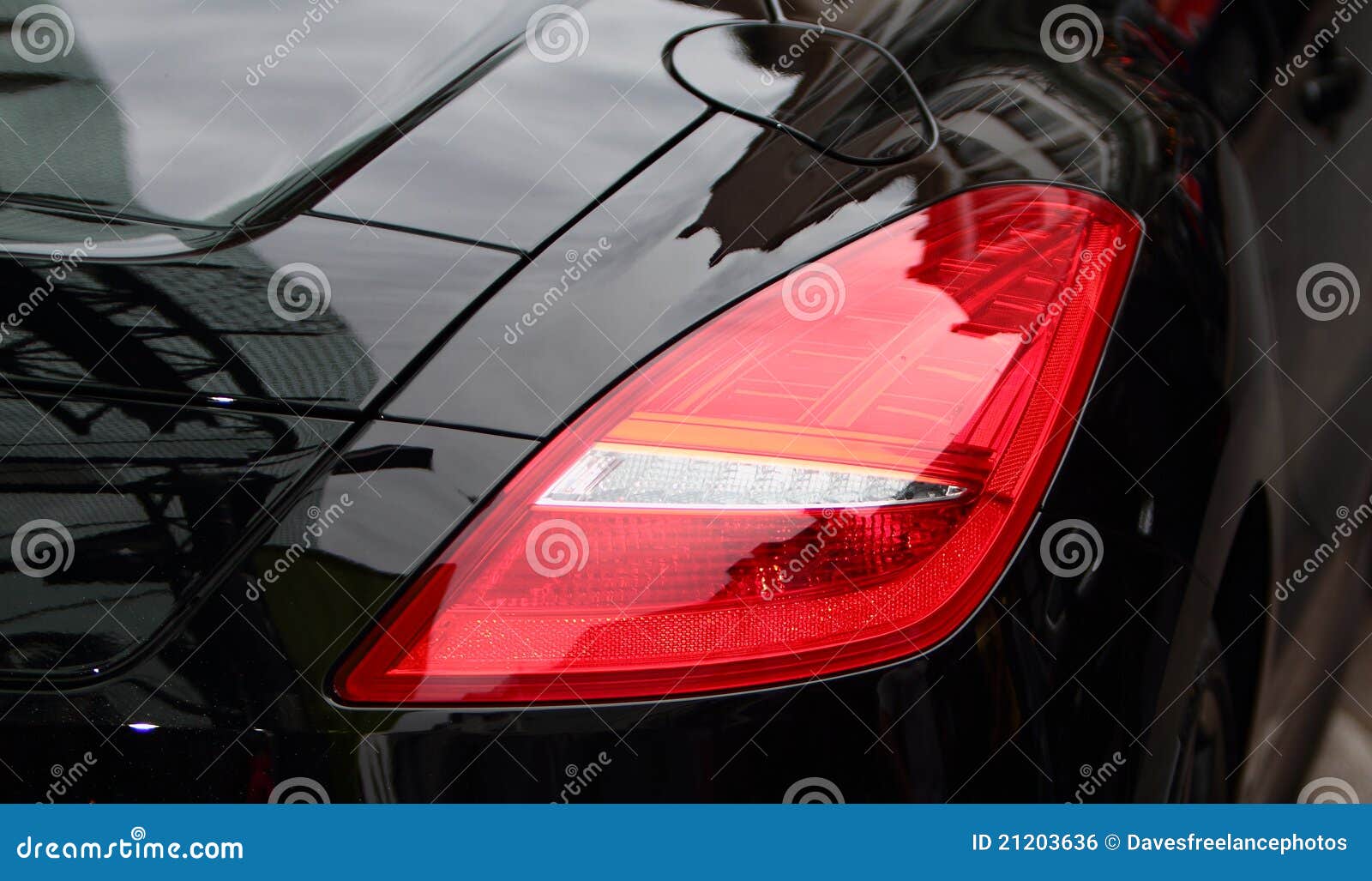 Sports Car tail light. stock photo. Image of extravagant - 21203636