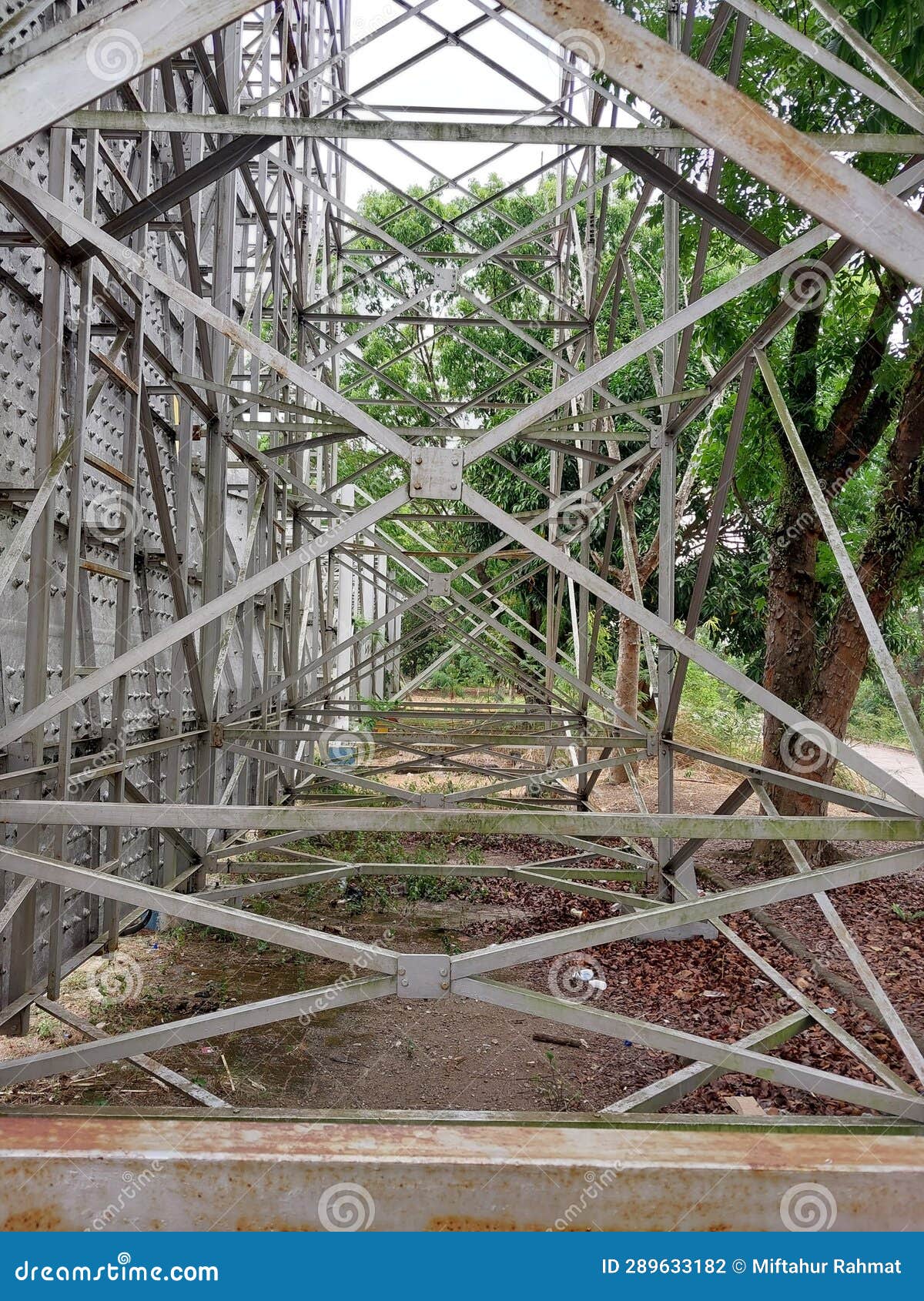 Sports Climbing Tower Frame Construction Stock Photo - Image of tower ...