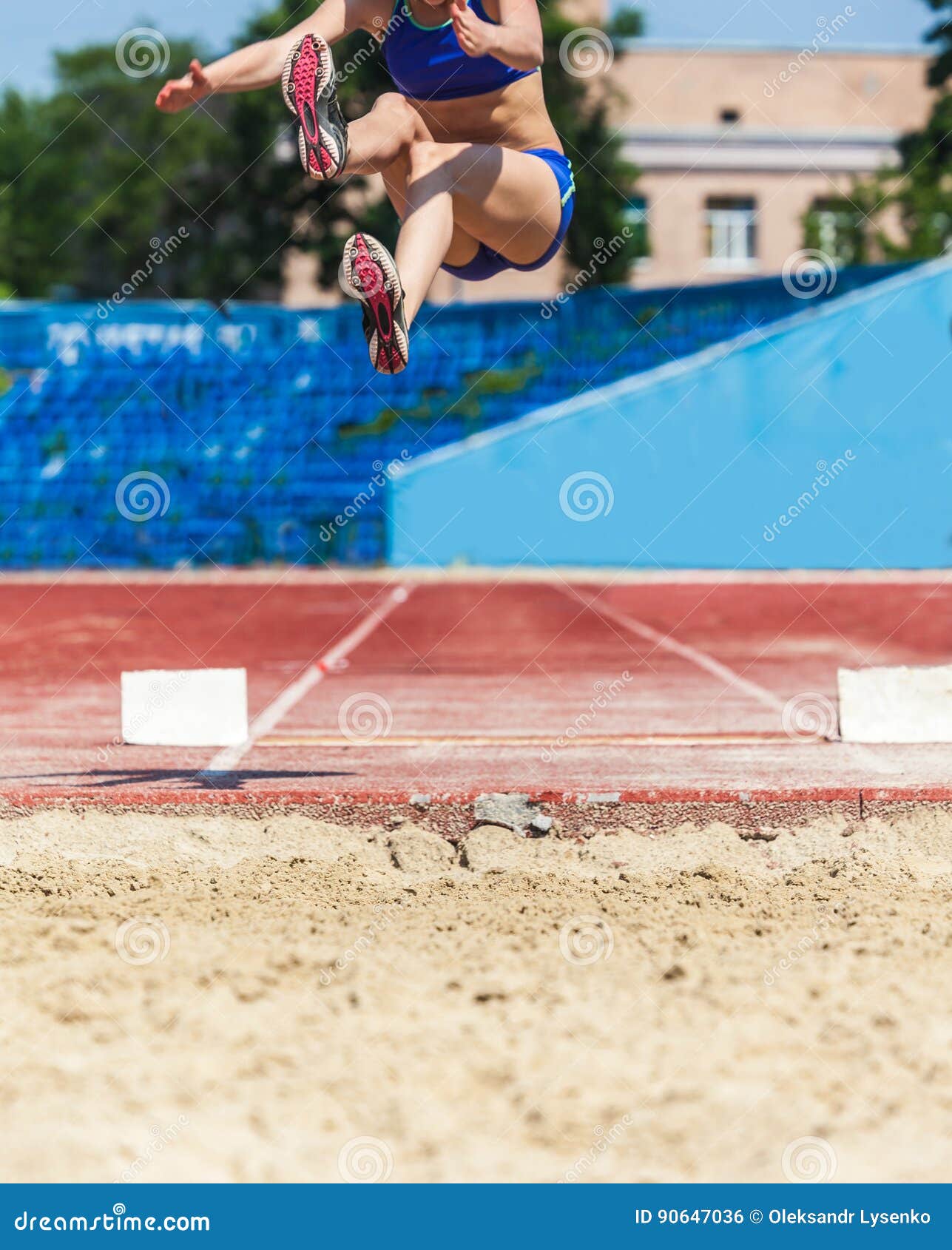 Sports Competitions Long Jump Stock Photo - Image of active, race: 90647036