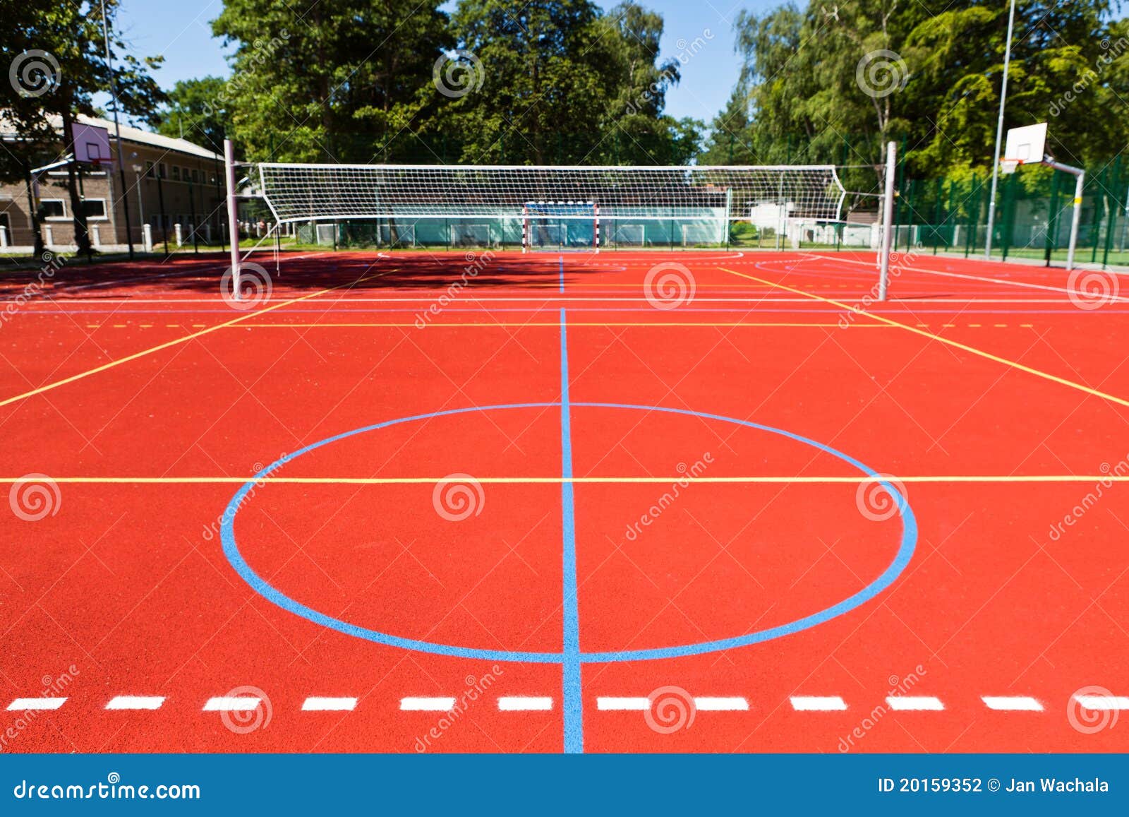 Sports complex stock photo. Image of volleyball, ballpark - 20159352