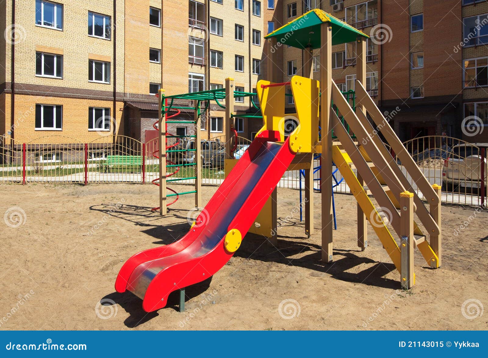 Sports Complex on the Playground. Stock Image - Image of landscape ...