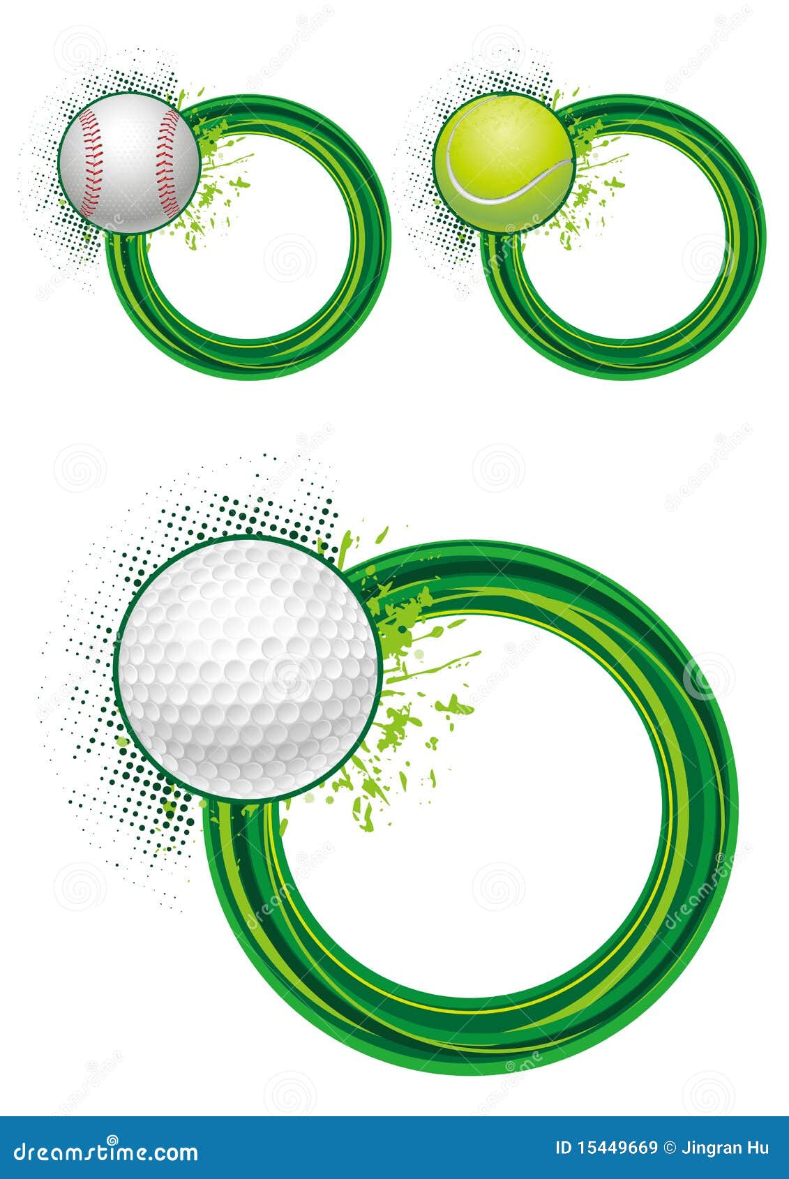 Sports design elements stock vector. Illustration of sphere - 15449669