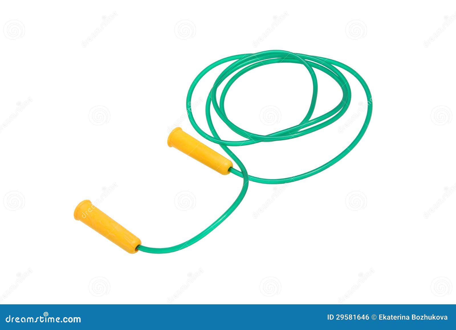 Sports equipment rope. stock photo. Image of yellow, health - 29581646