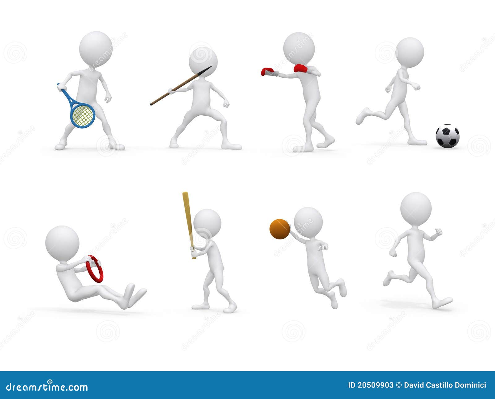 Sports Figure Vector Collection 2 | CartoonDealer.com #5470714
