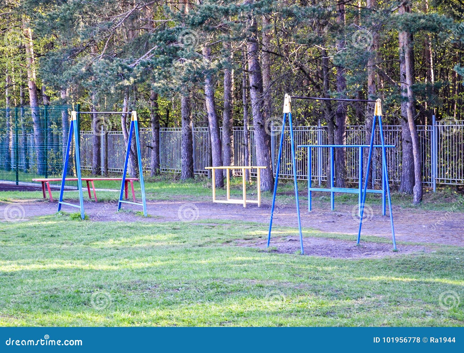 Sports Ground in the Open Air. Stock Photo - Image of energy, open ...