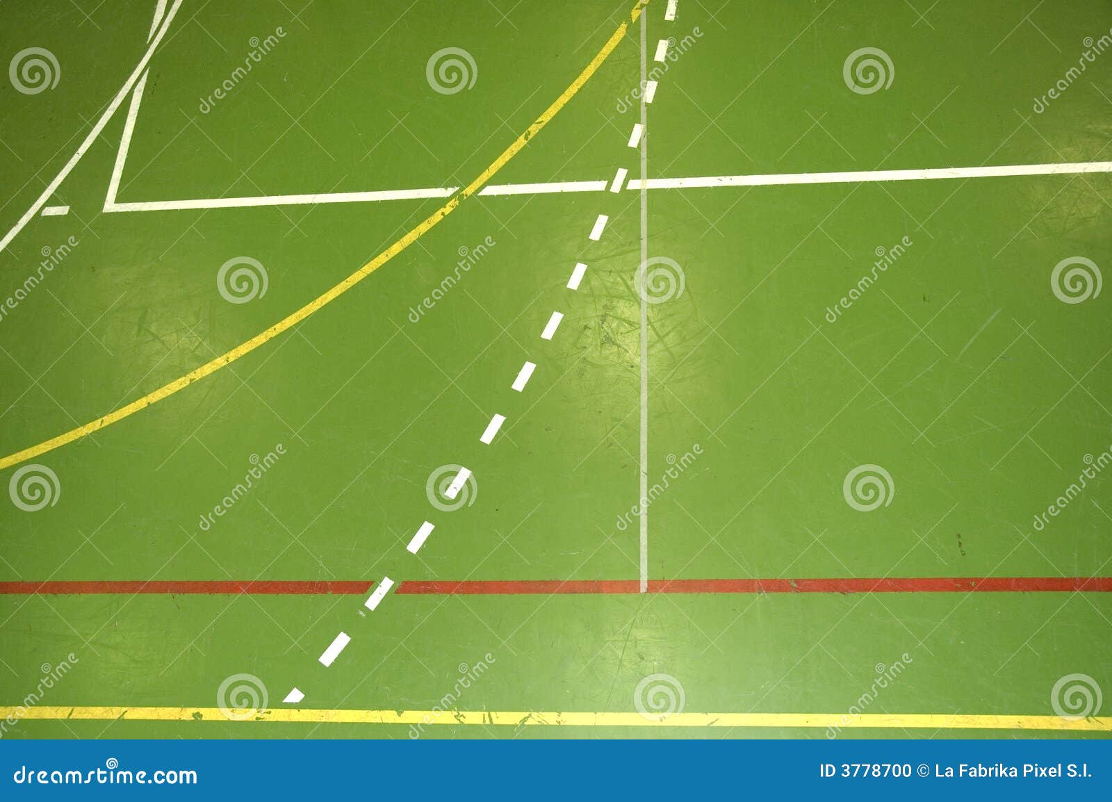Sports hall floor stock photo. Image of soccer, ground - 3778700