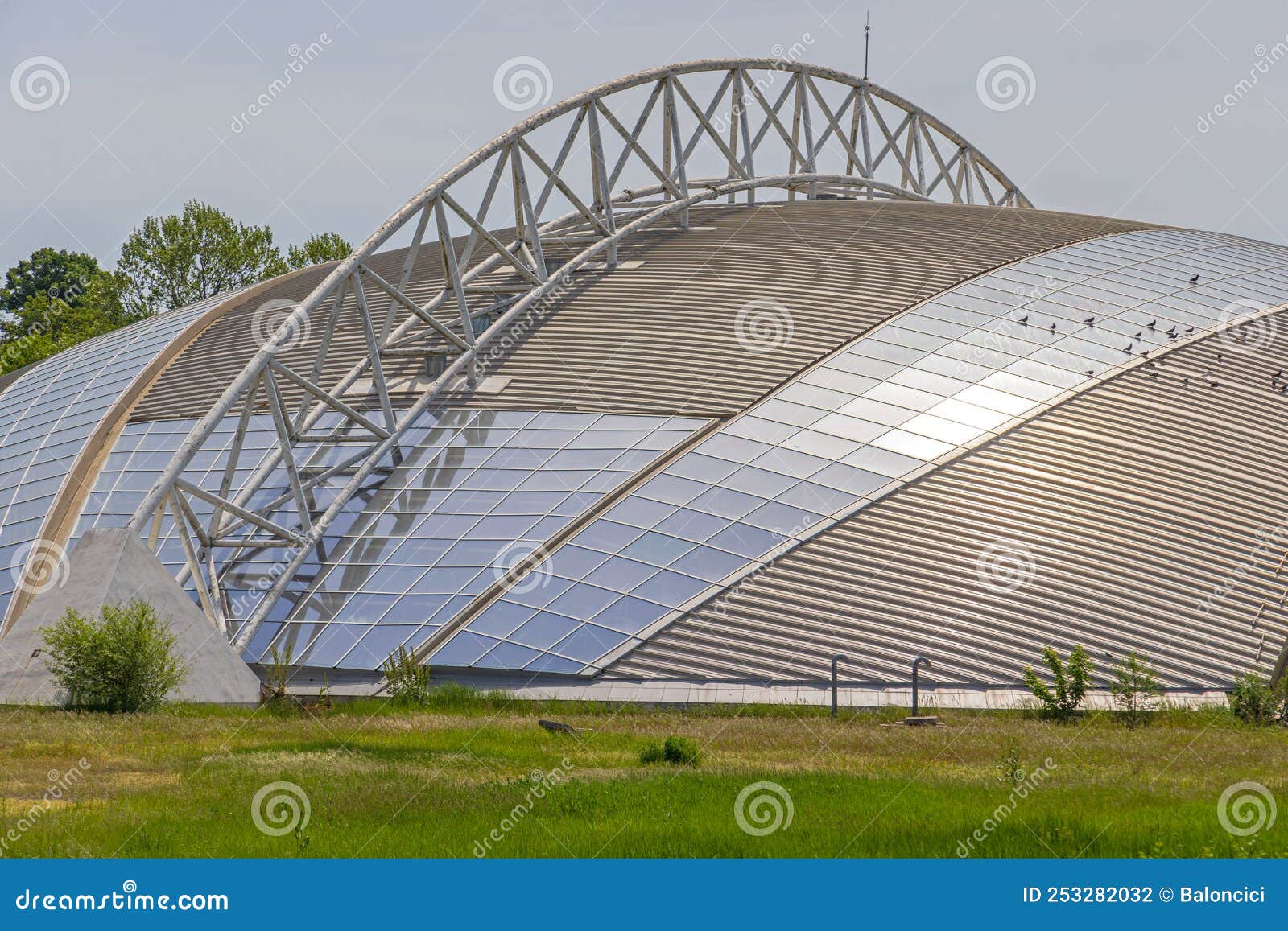Sports Hall Support Beam stock photo. Image of 2022 - 253282032