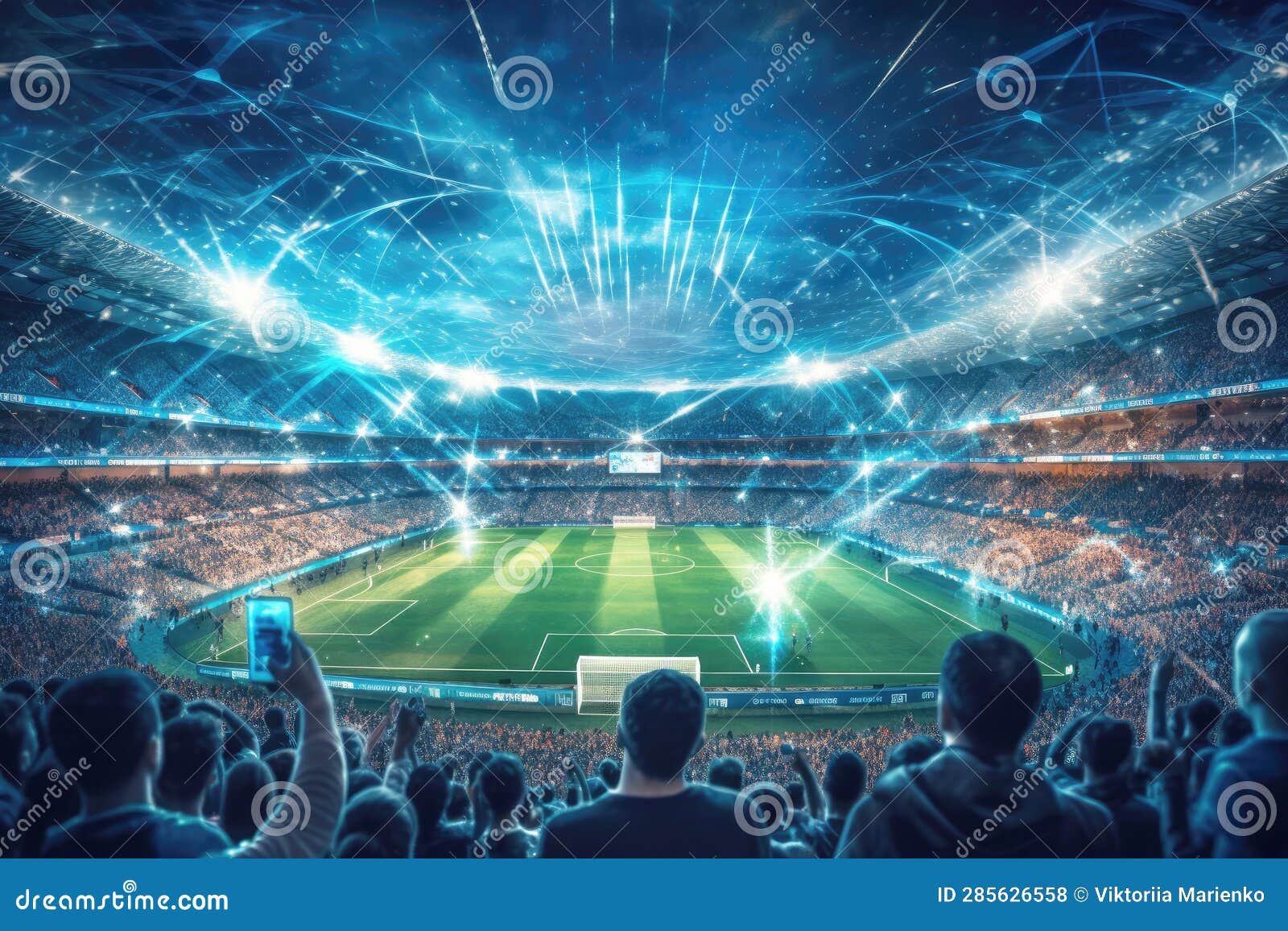 Sports Industry Transformed by 5G and Connected Stadiums Stock ...